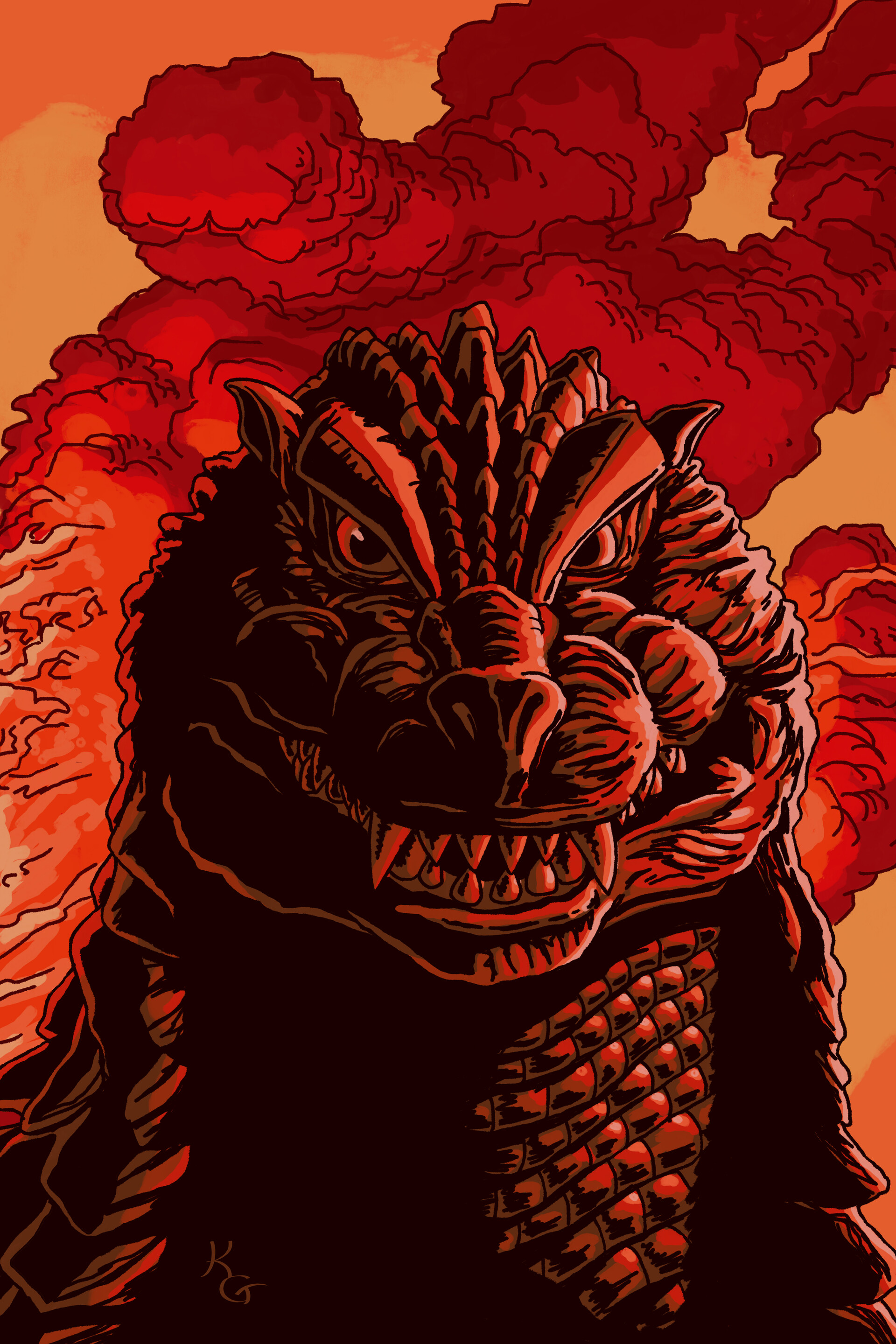 ArtStation - Godzilla 2003