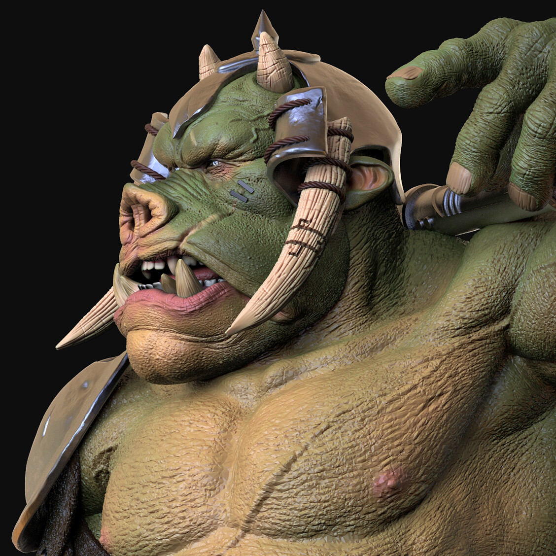 ArtStation - Gamorrean Warrior