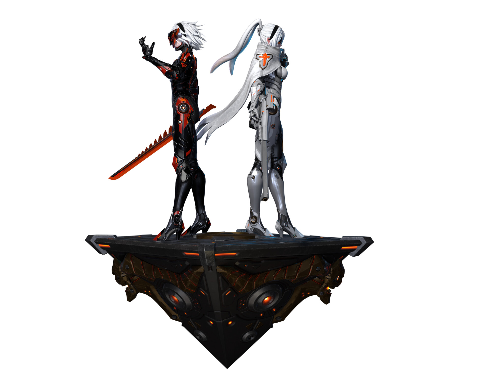 Iola Cathern - 具龙--Garage Kit and Game Character Design Course: Metal Girls