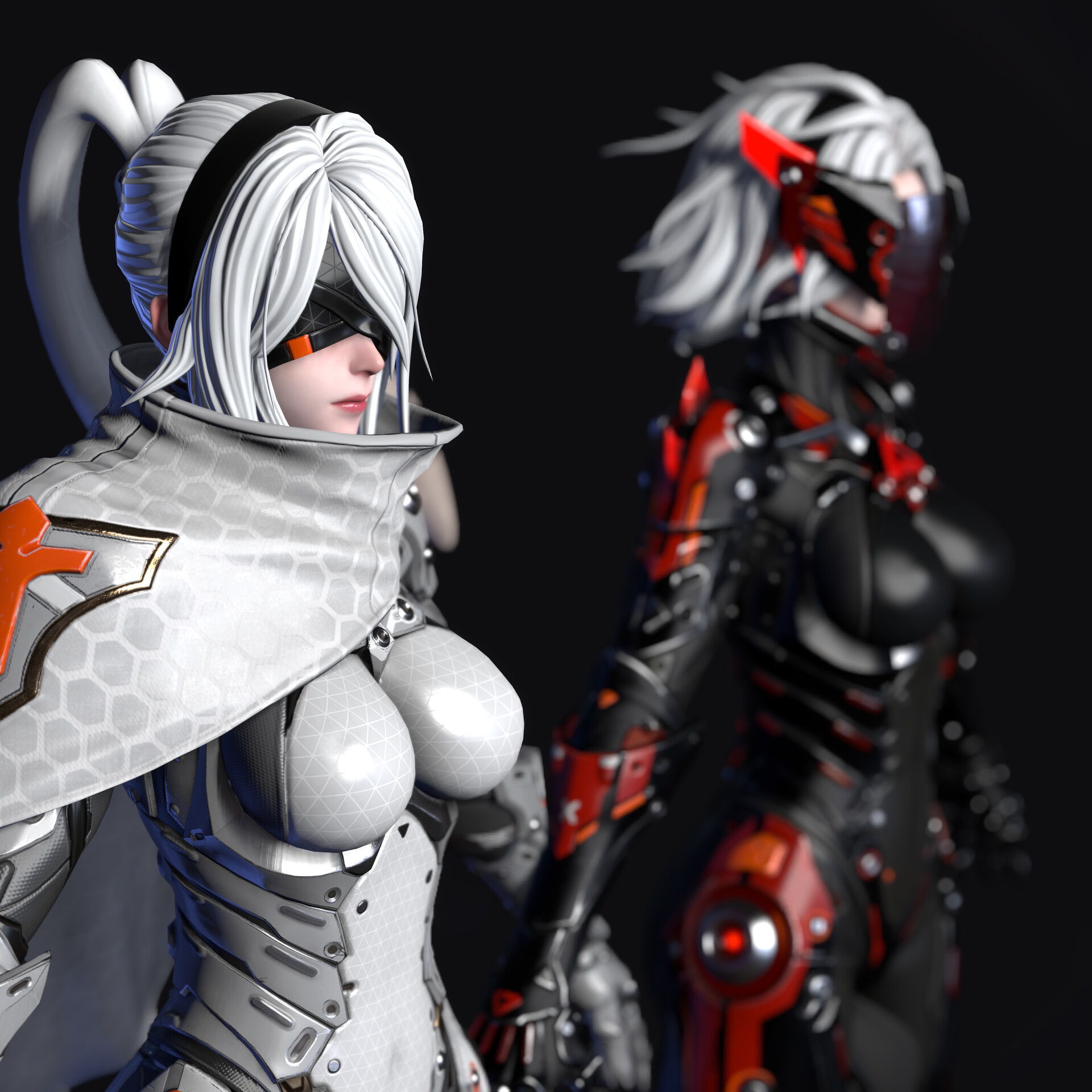 Iola Cathern - 具龙--Garage Kit and Game Character Design Course: Metal Girls