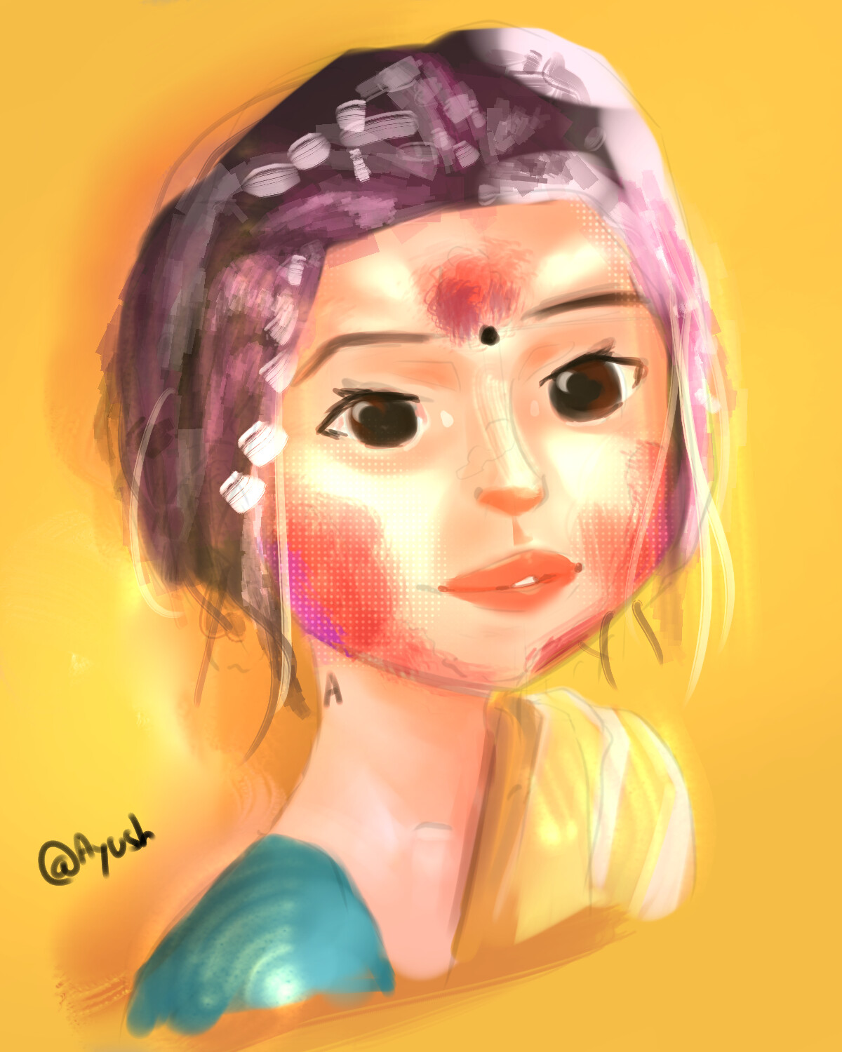 ArtStation - Holi Girl