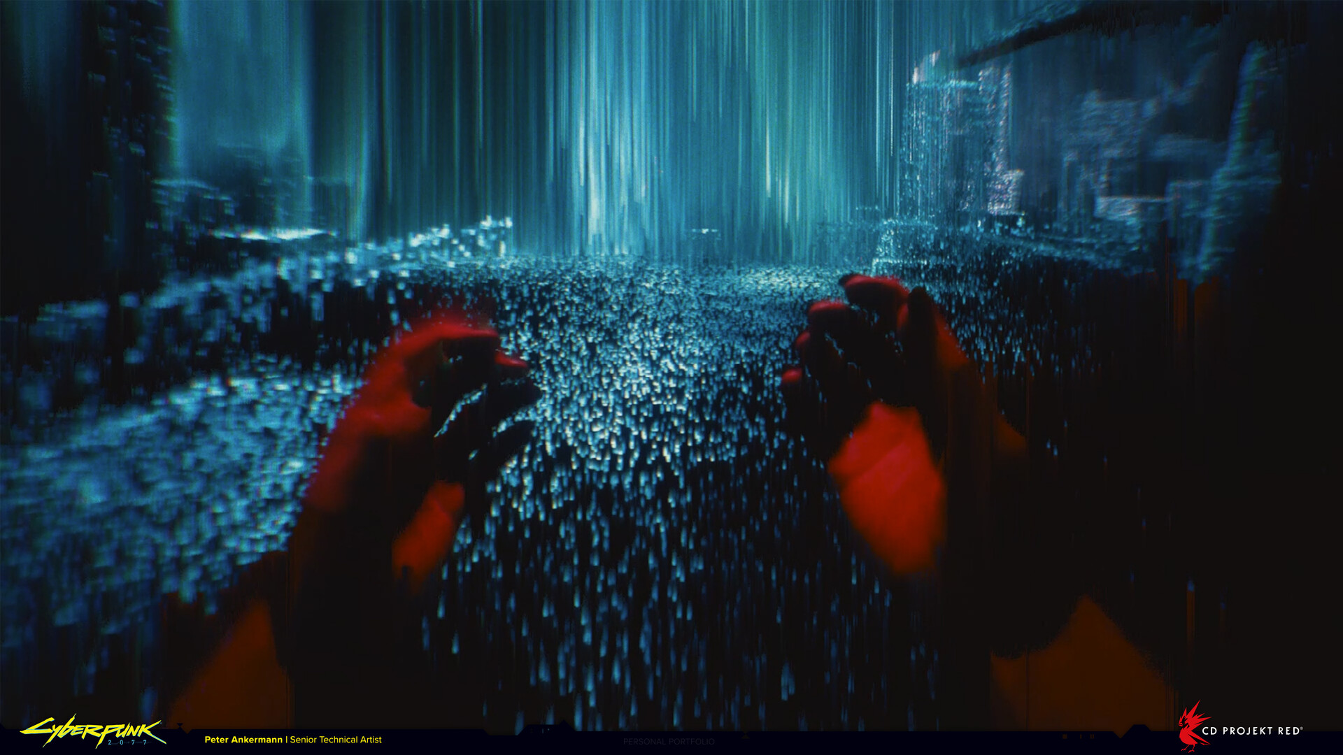 Peter Ankermann - Cyberpunk 2077 - Data Moshing Post Process