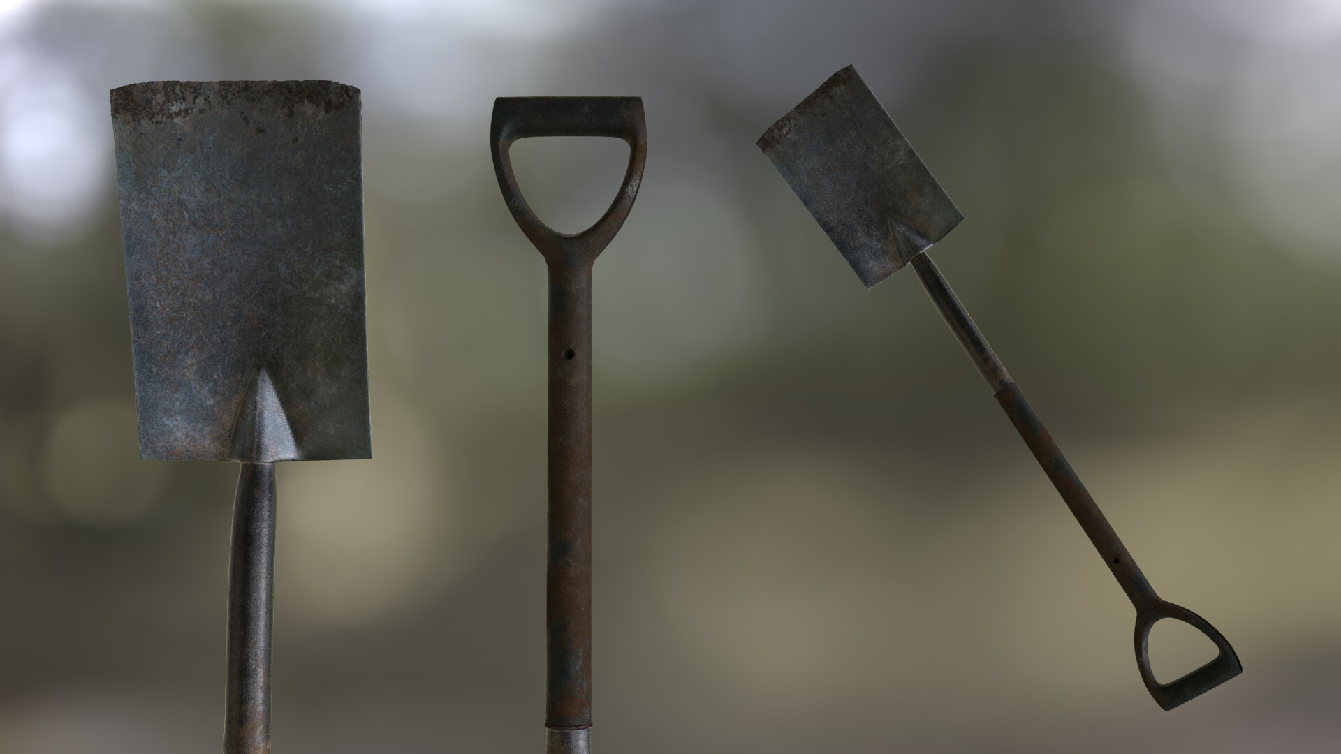 Callum Luckwell - Silverpoint - 3D Spade Prop