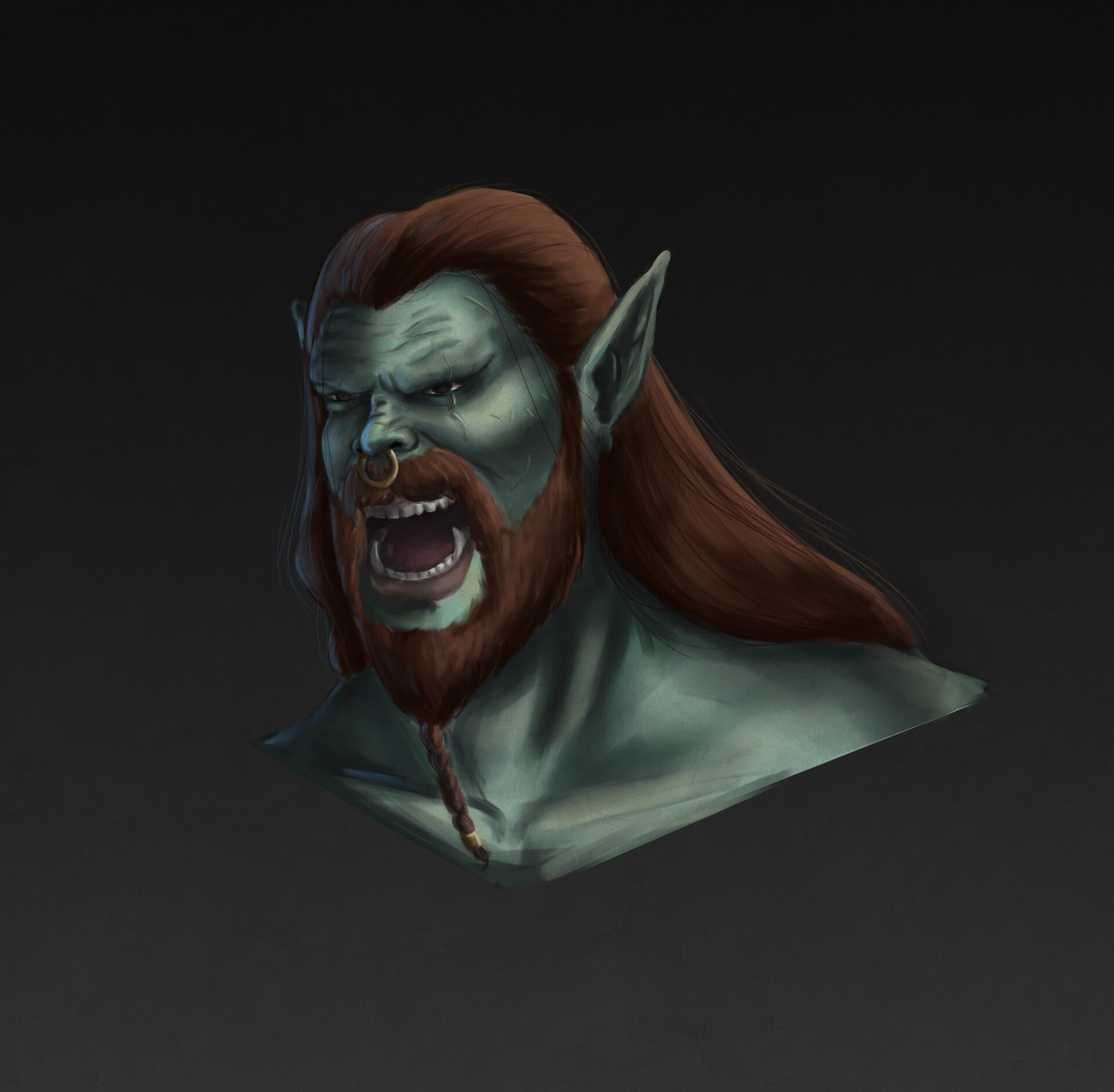 ArtStation - Orc study
