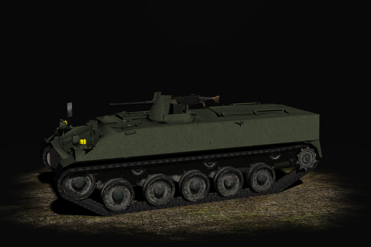 ArtStation - Saurer 4K-4FA-G1 APC