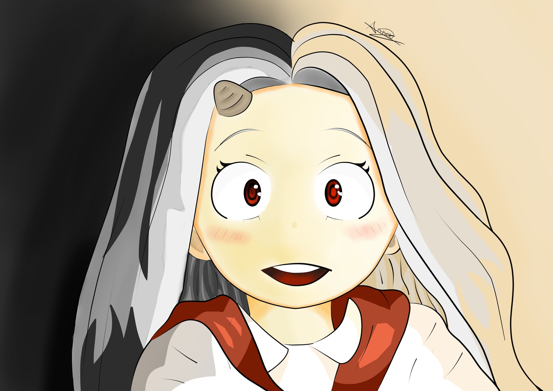 ArtStation - Eri FanArt - Boku No Hero Academia