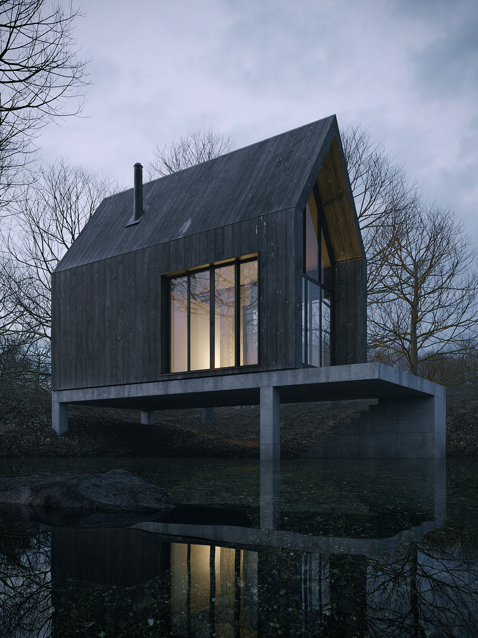 ArtStation - Cabin Render Contest