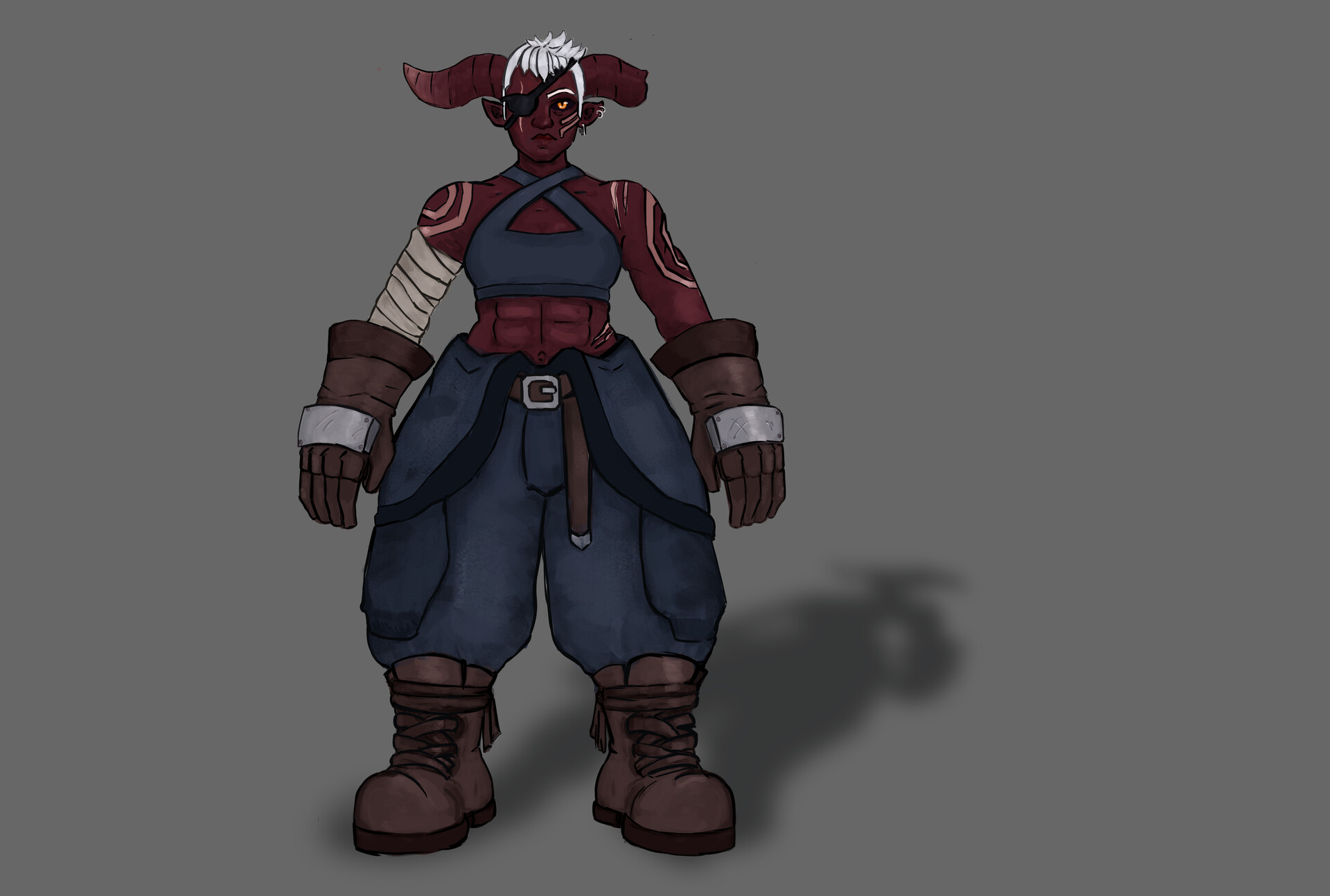 ArtStation - Tiefling Miner