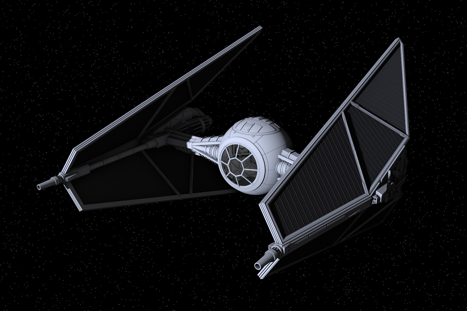 ArtStation - TIE FIGHTER Concept