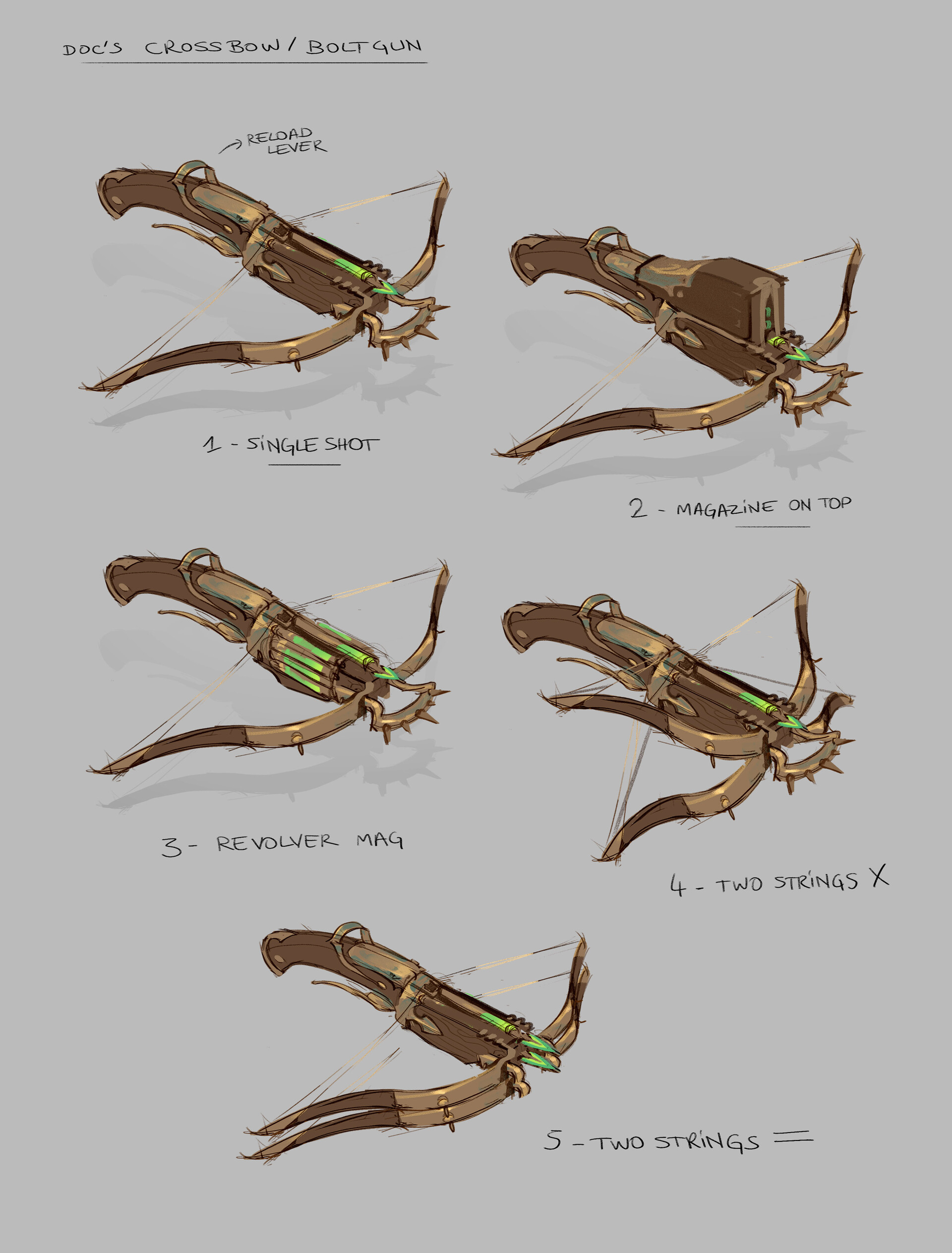 Alexandre Coadou - Toxic crossbow