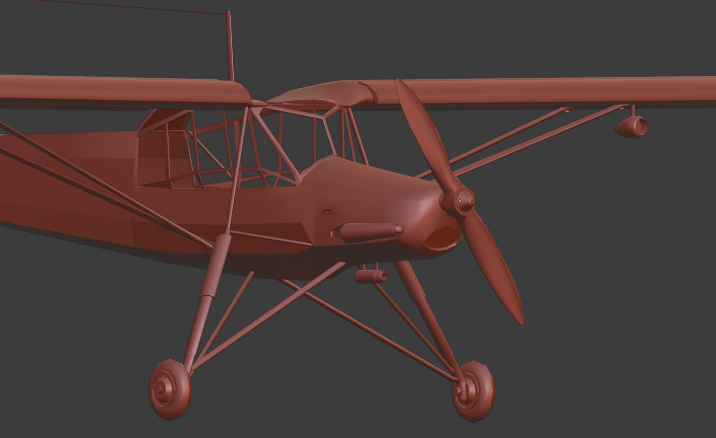 ArtStation - Fieseler Fi-156 Storch STOL Aircraft WIP