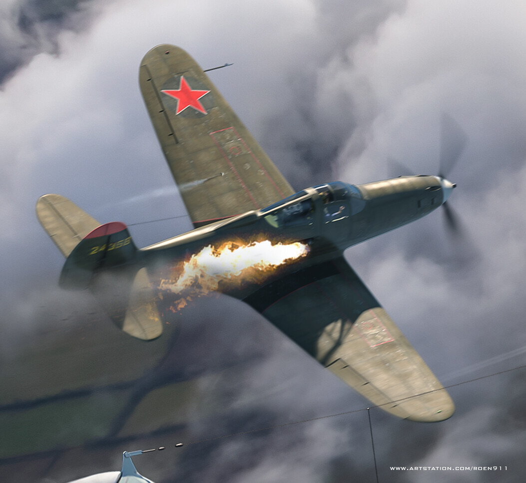 Antonis (rOEN911) Karidis - BF-109 G-6 - Erich Hartmann - The Black Devil