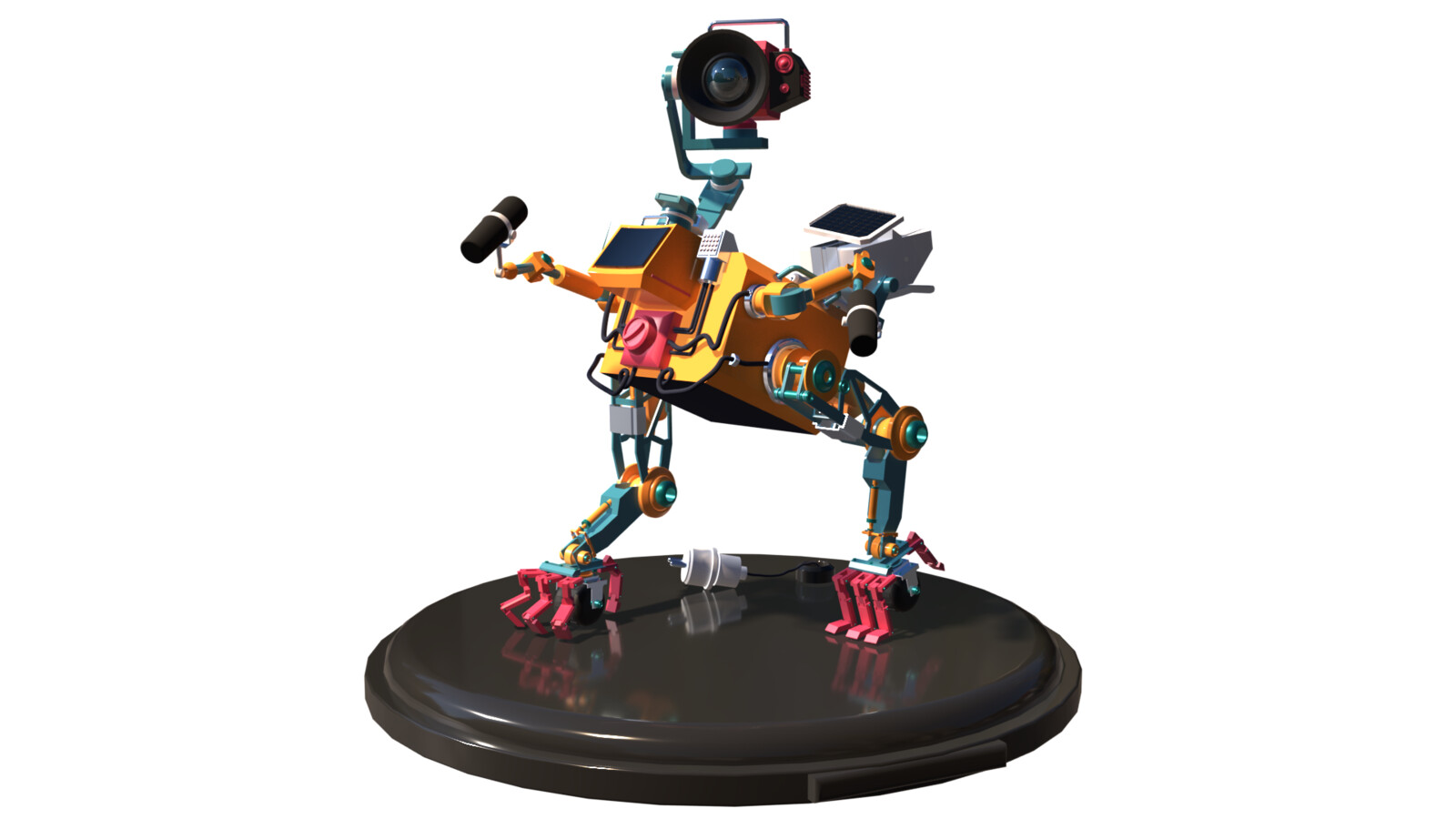 Ariane Vidal - Mecha 3D