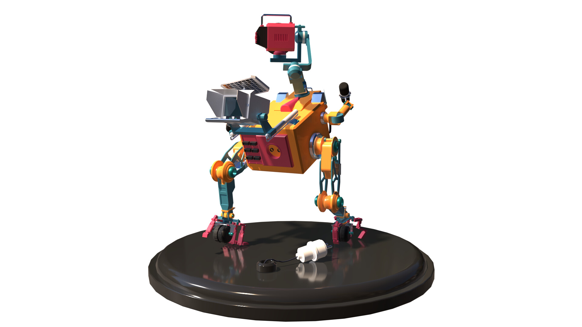 Ariane Vidal - Mecha 3D