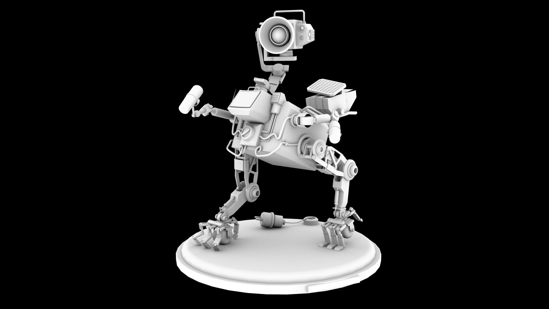 Ariane Vidal - Mecha 3D