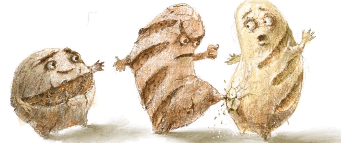 ArtStation - Character design bread