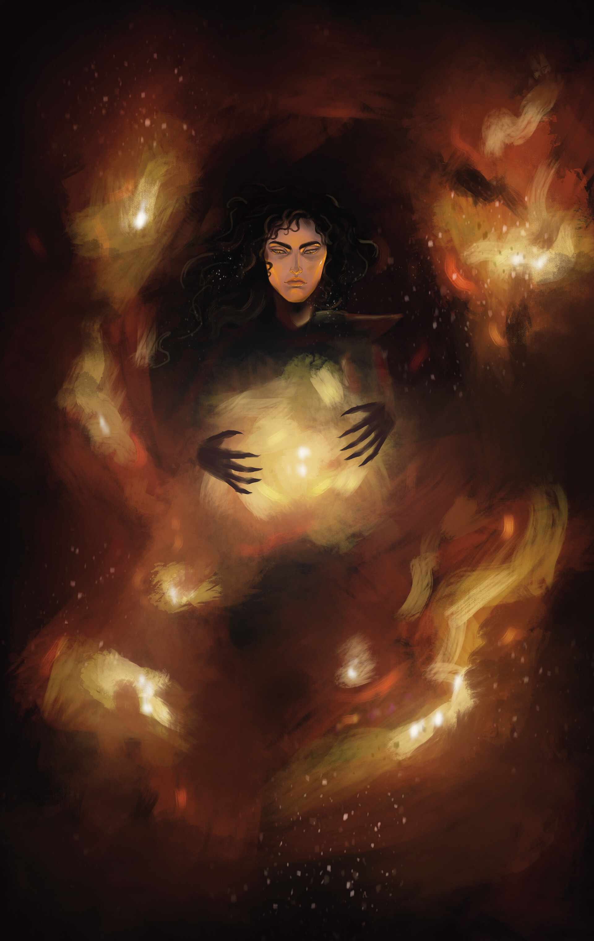 ArtStation - The Flame curse