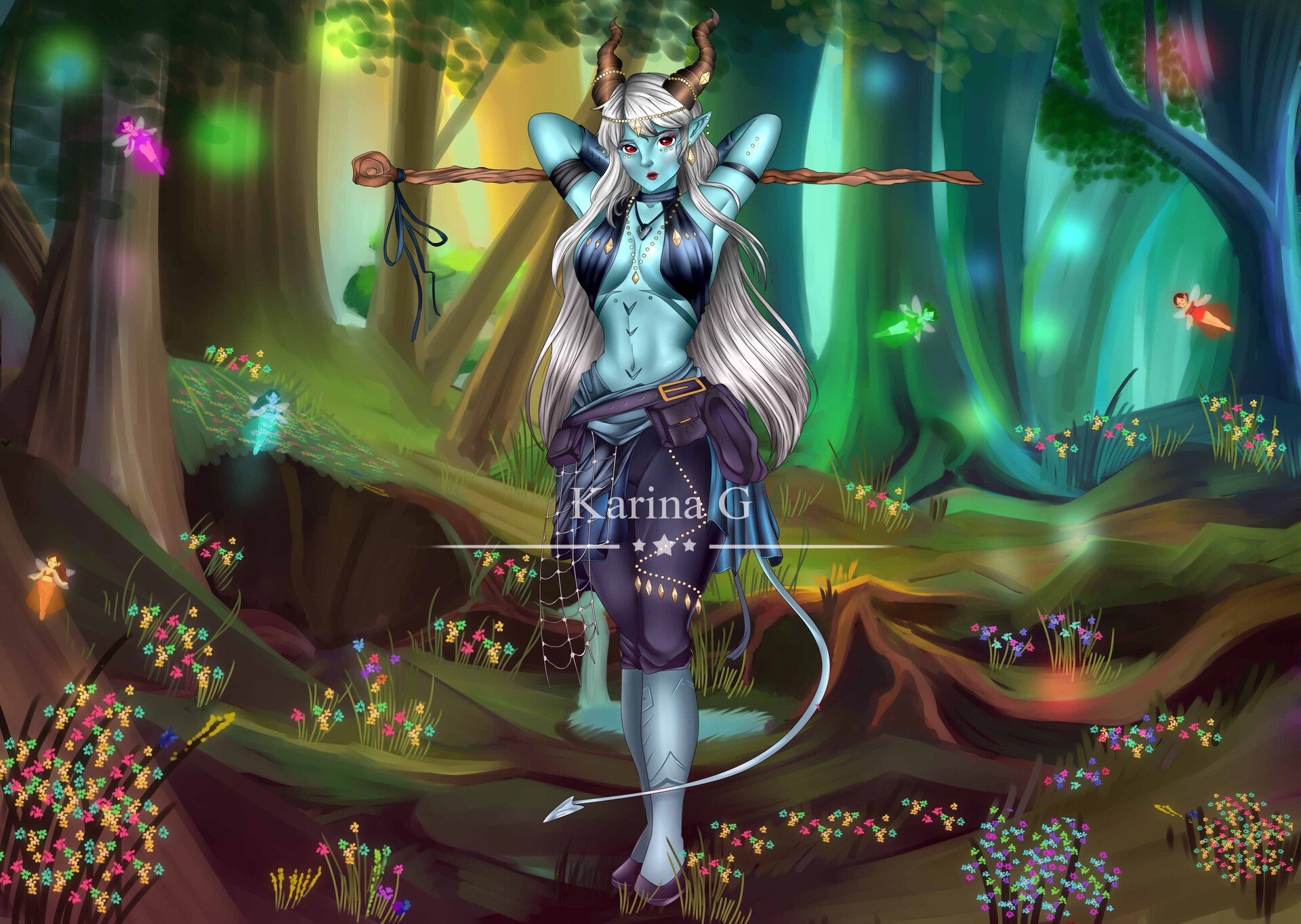 ArtStation - DND commission