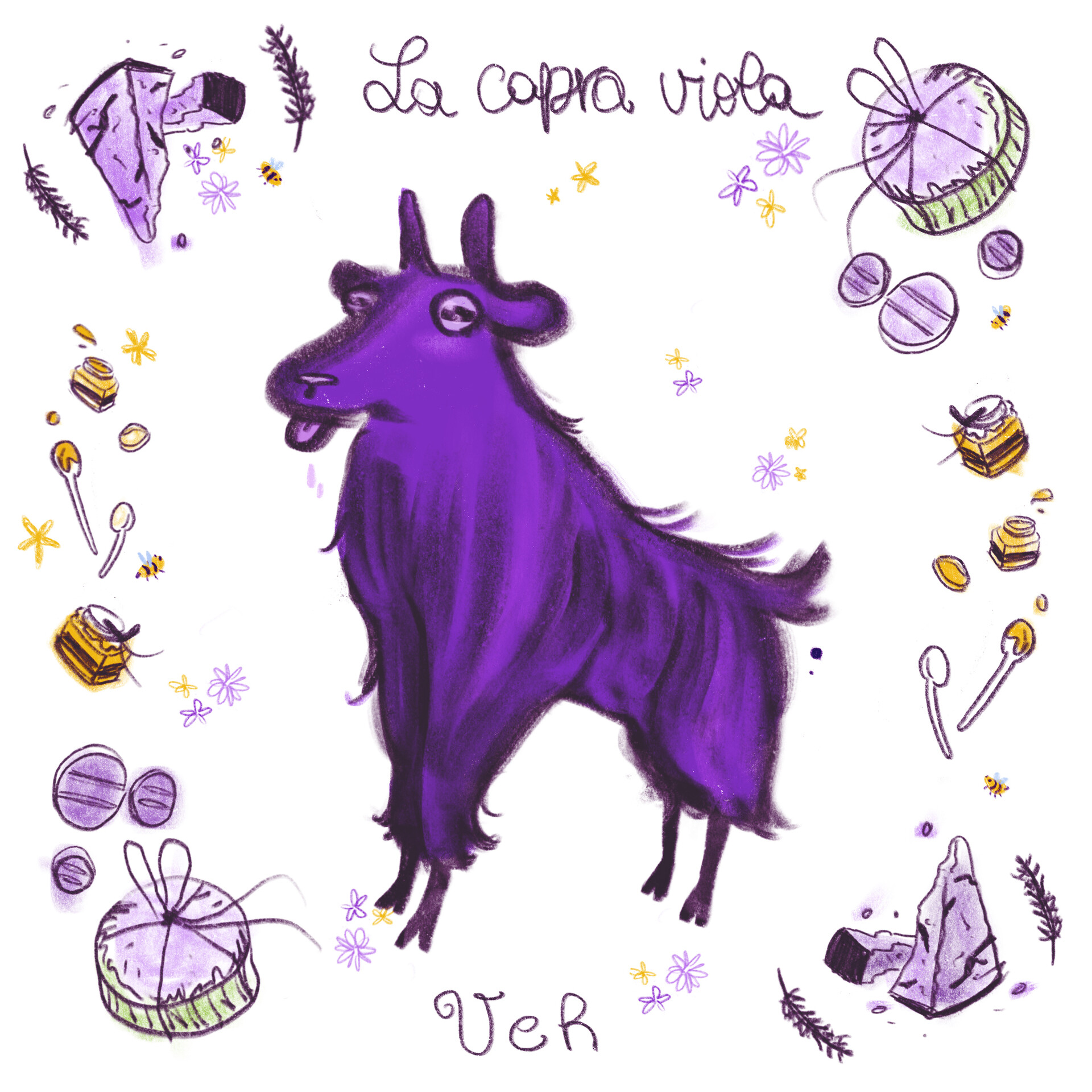ArtStation - The purple goat