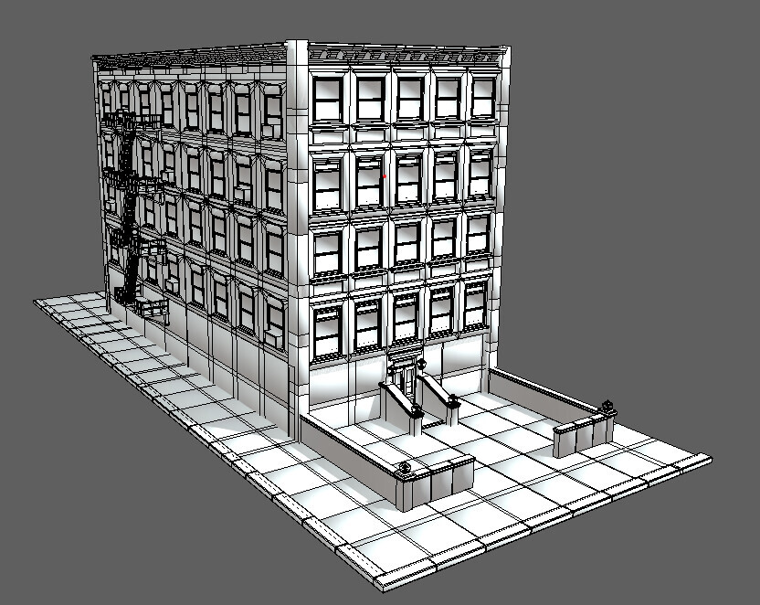 ArtStation - Big city Building