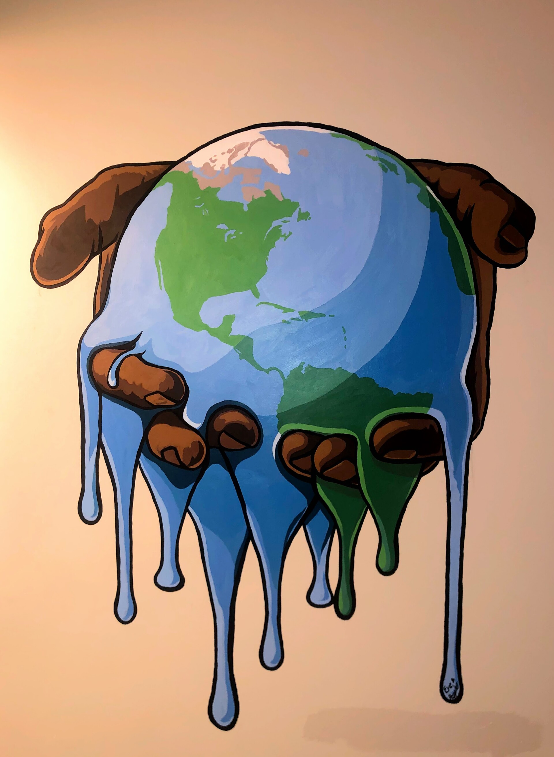 ArtStation - "I'm Up" Mural