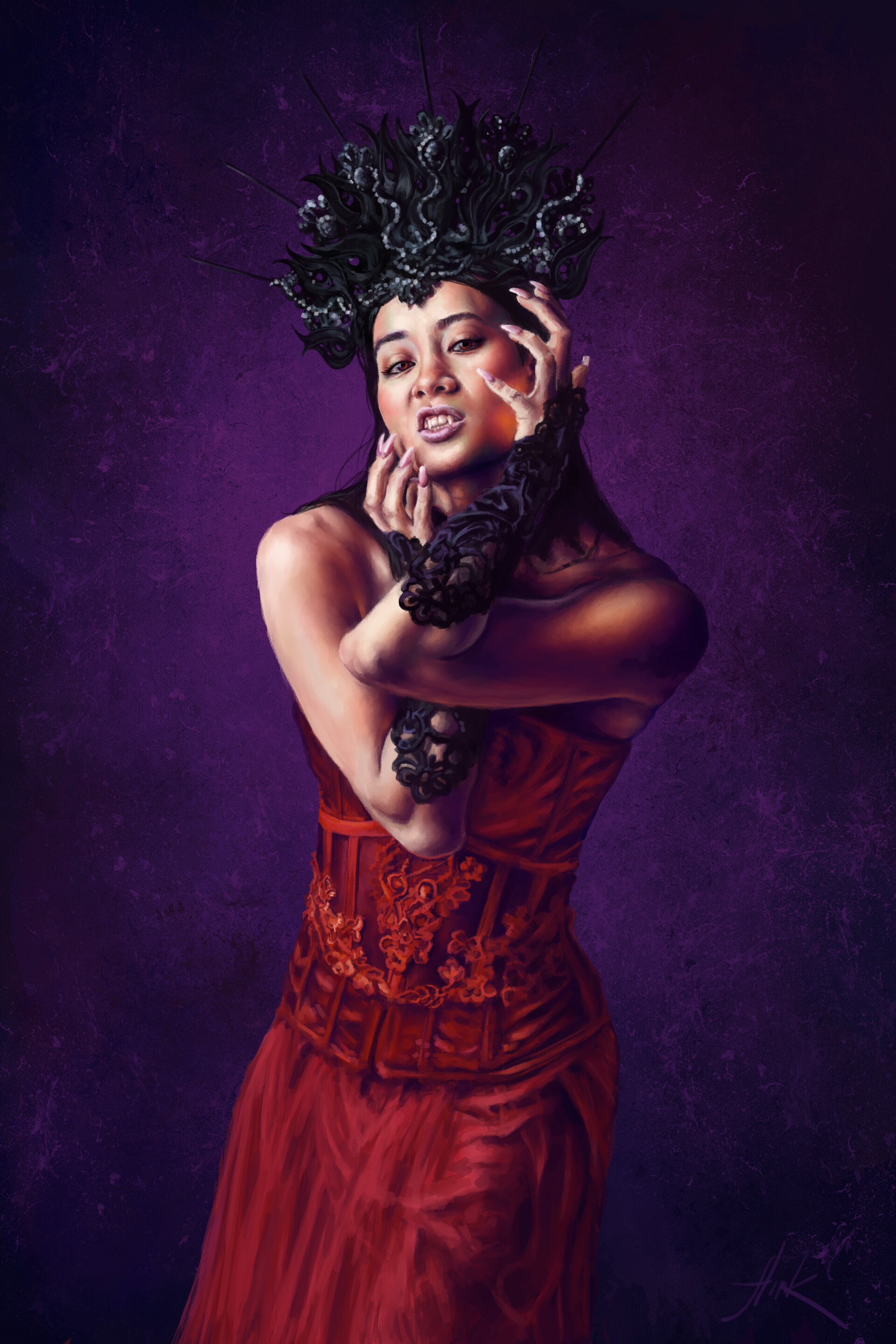 ArtStation - Vampire Queen