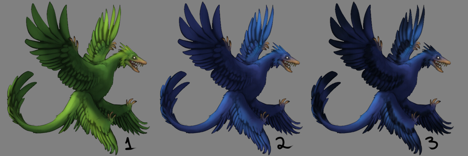 Microraptor Color
