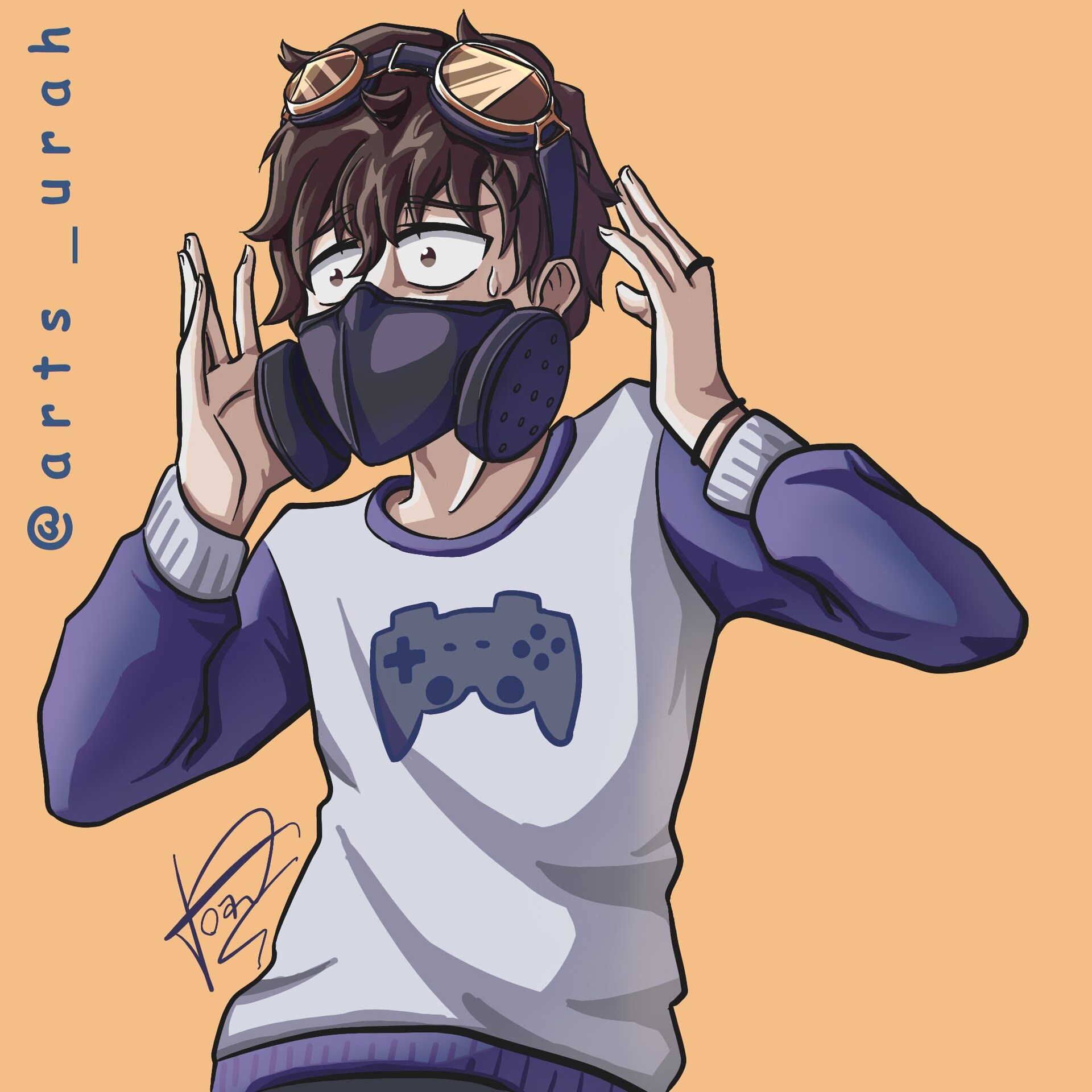 ArtStation - Commission for streamer