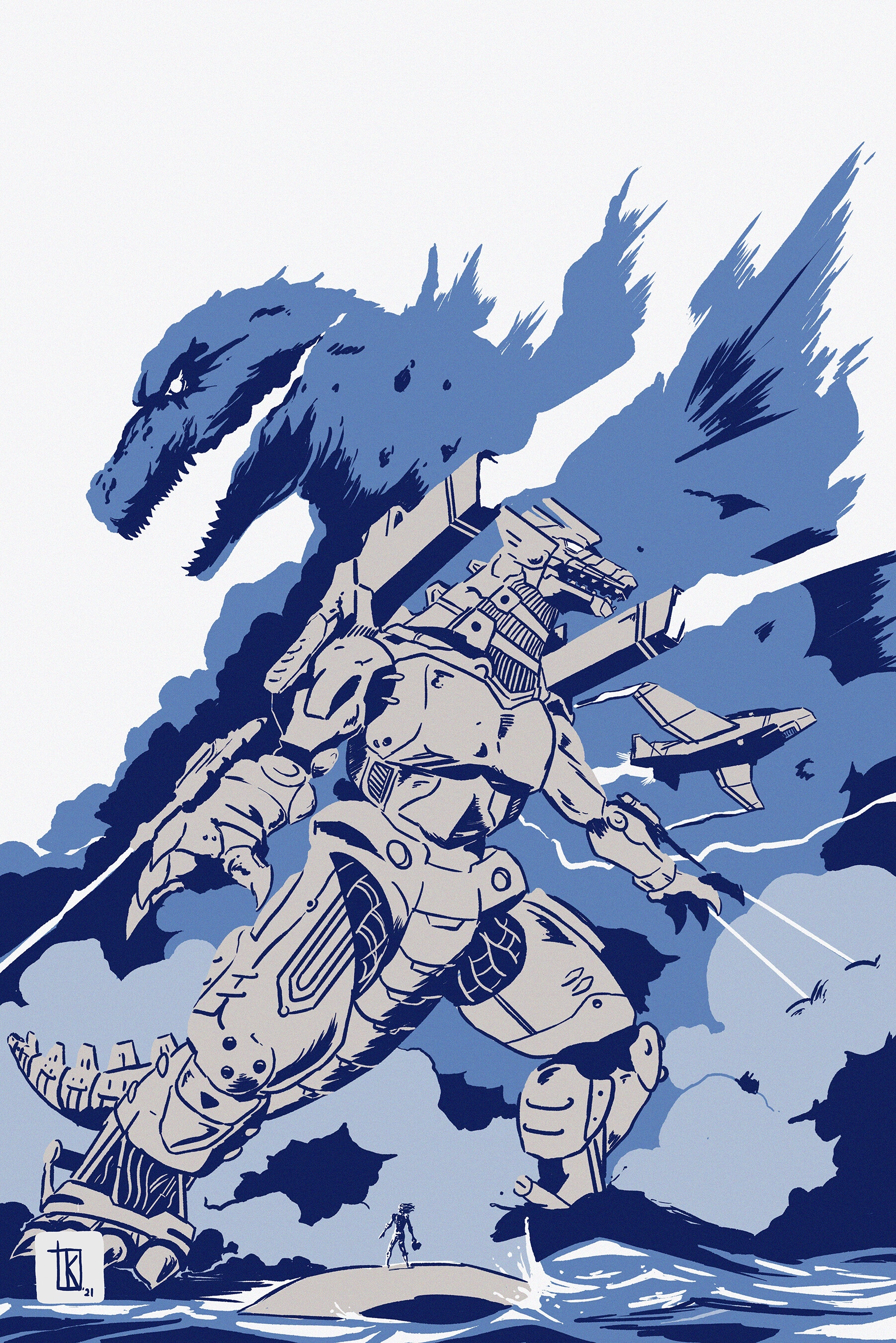 Godzilla Against Mechagodzilla 2002 Poster Godzilla Against Mechagodzilla 2002 Poster