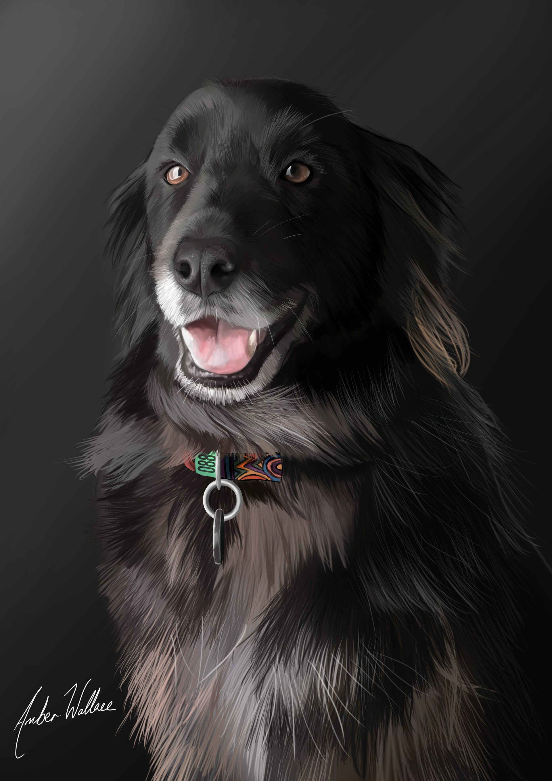 ArtStation - Collie Dog