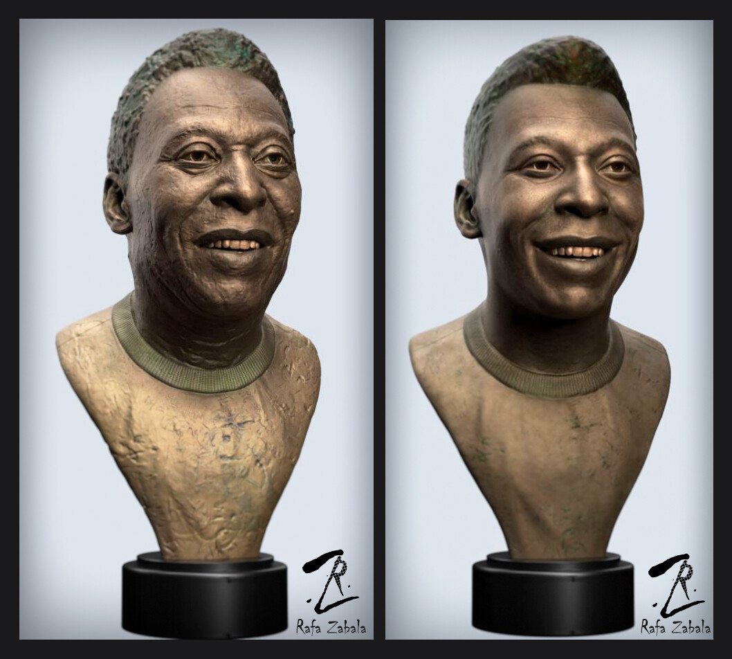 pele statue