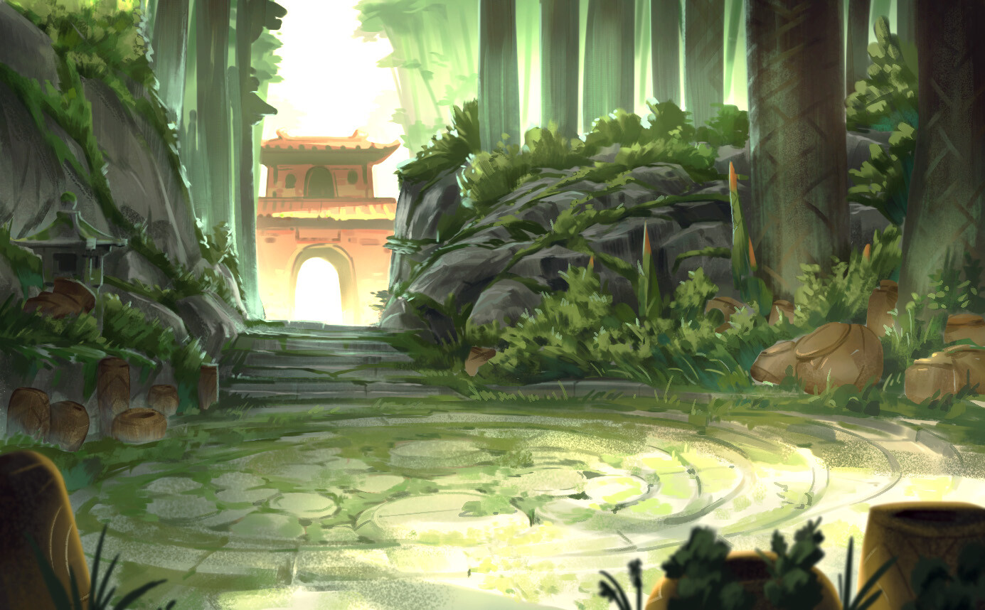 ArtStation - The hidden place