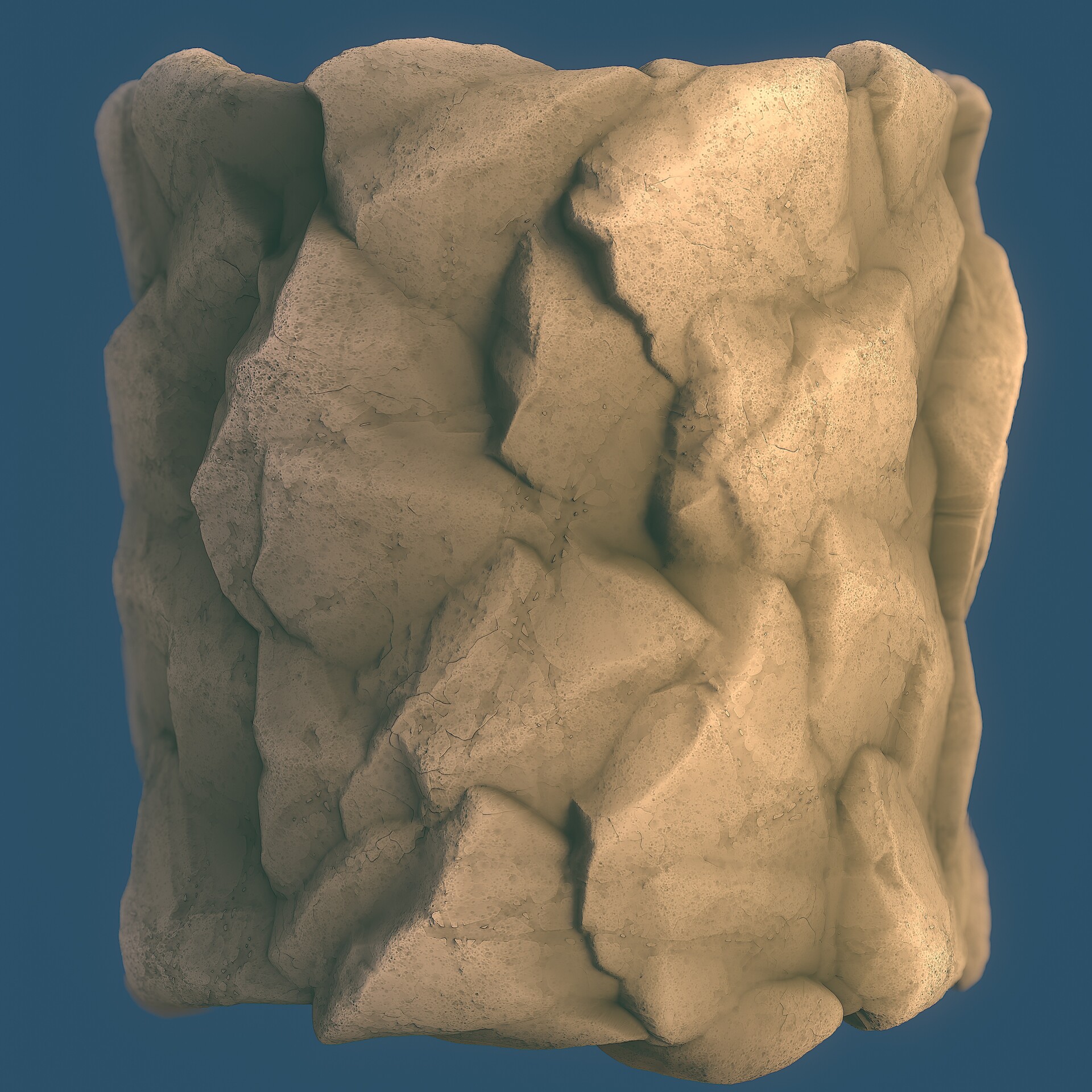 ArtStation - 3 stone materials