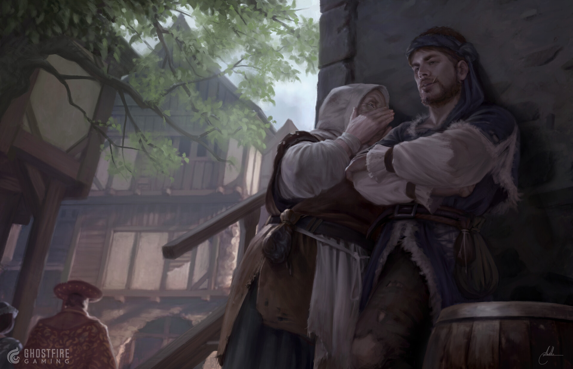 Shadow Monk by Joby Dorr : ImaginaryHumans