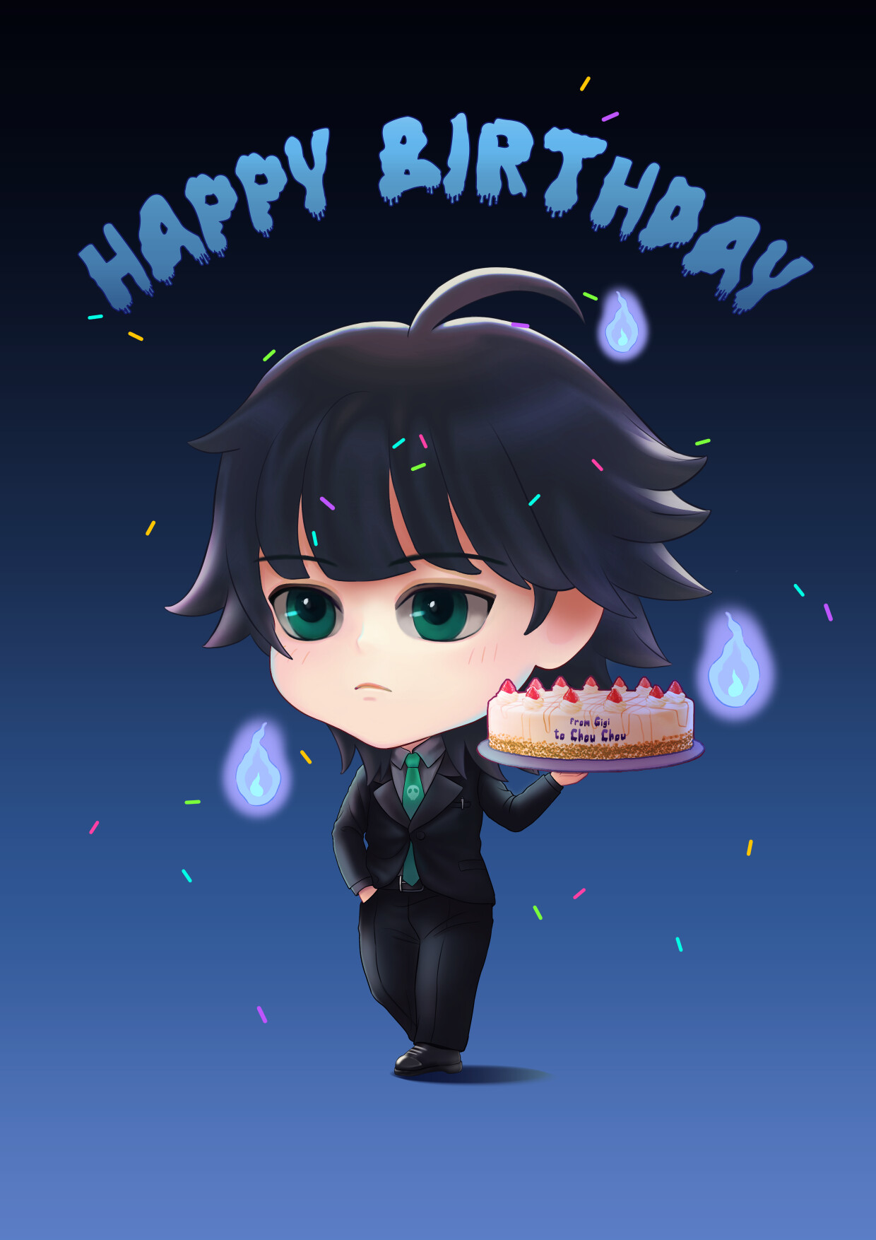 ArtStation - CHIBI - BIRTHDAY LUC