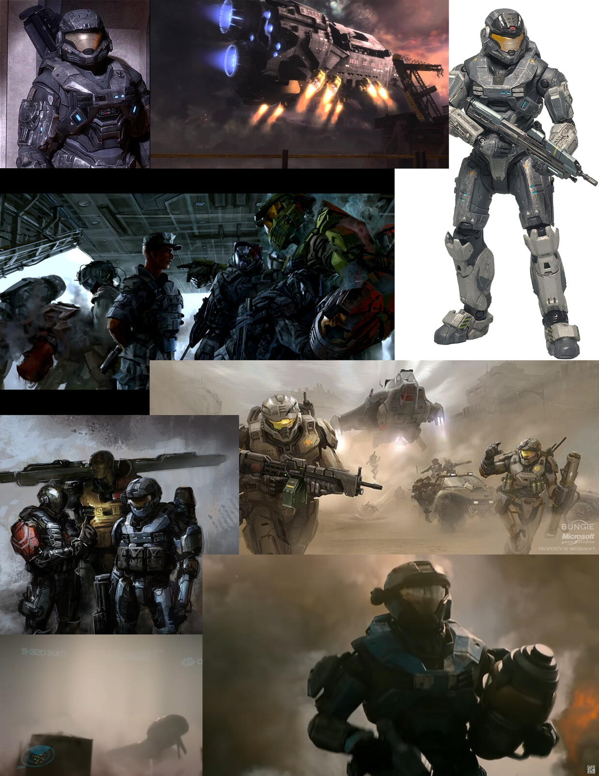 Dann Evans - Halo Reach Concept Art
