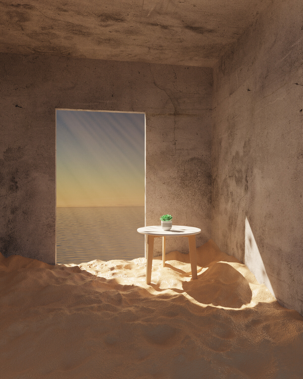 ArtStation - Sandy Room