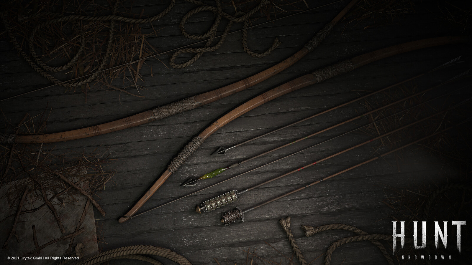 Alex Medina - Hunt Showdown - Hunting Bow & Wayfinder