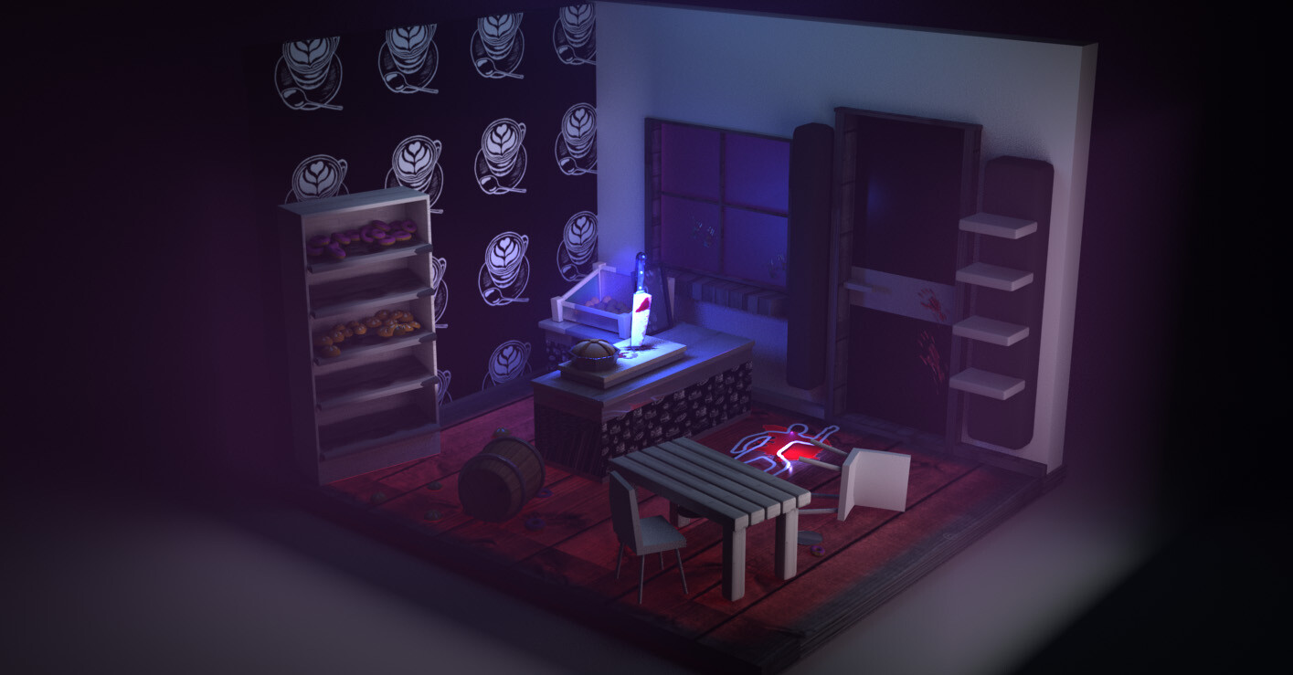 ArtStation - Night shift gone wrong