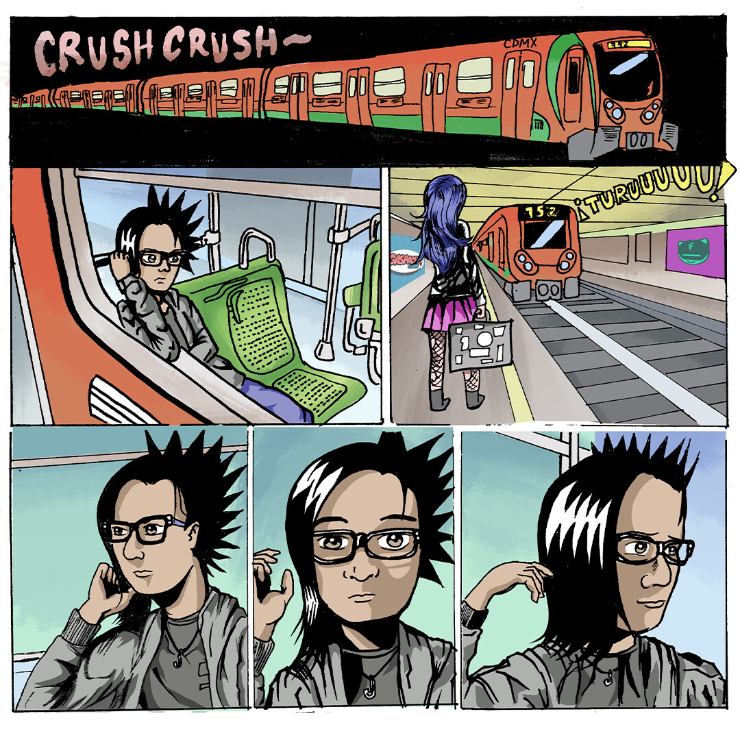 ArtStation - Crush Crush (short story)