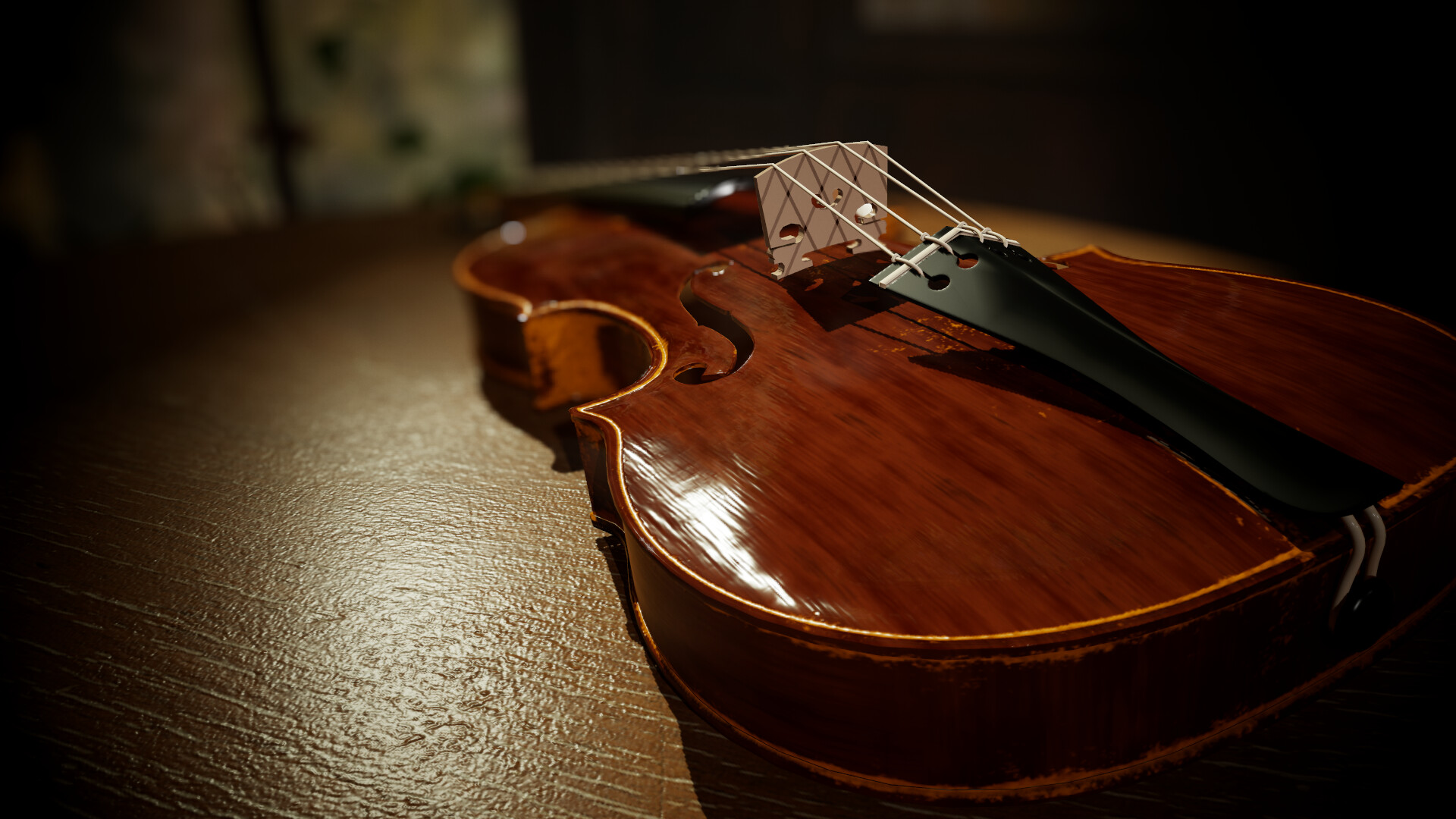 ArtStation - Violin Texture