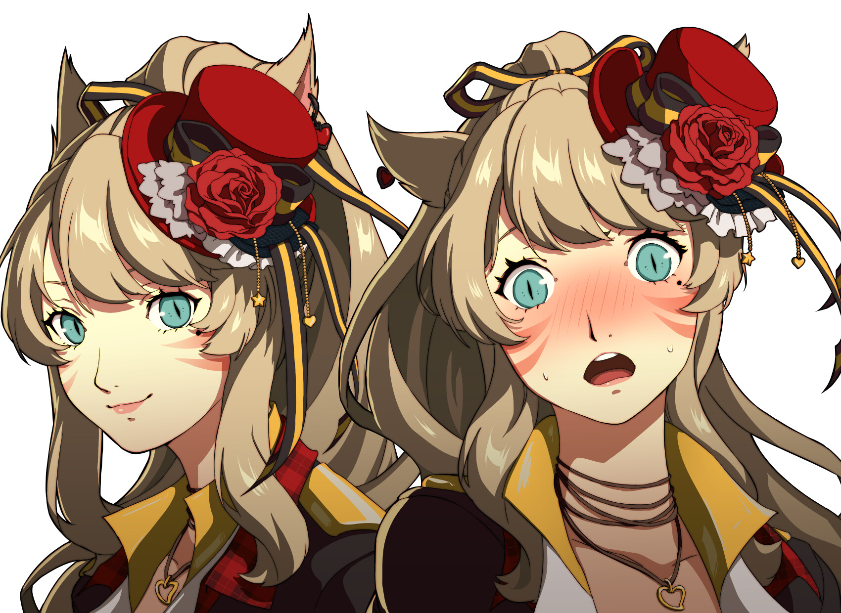 ArtStation - Persona 5 style headshot commission