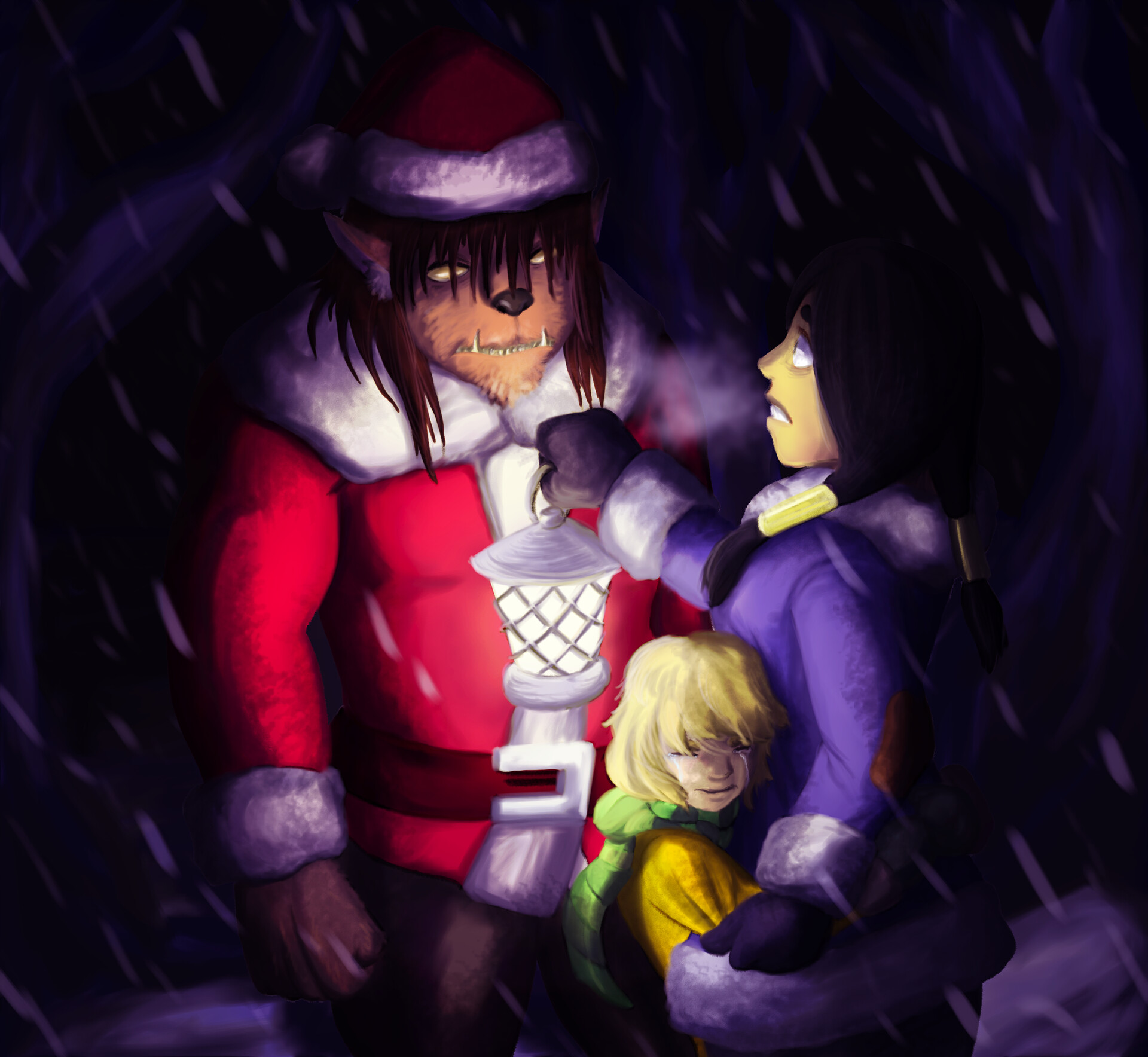 ArtStation - Winter shadows (Remake)