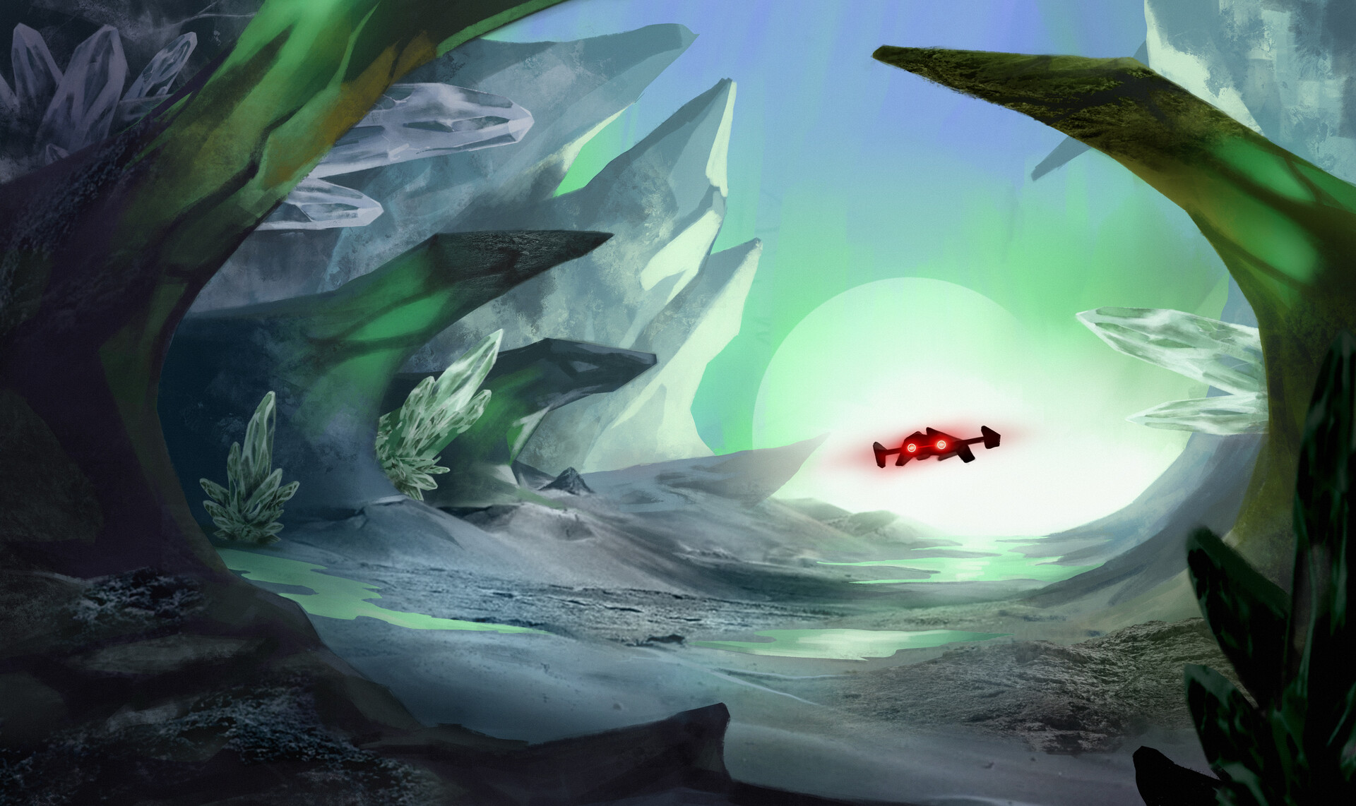 ArtStation - CRYSTAL DESERT