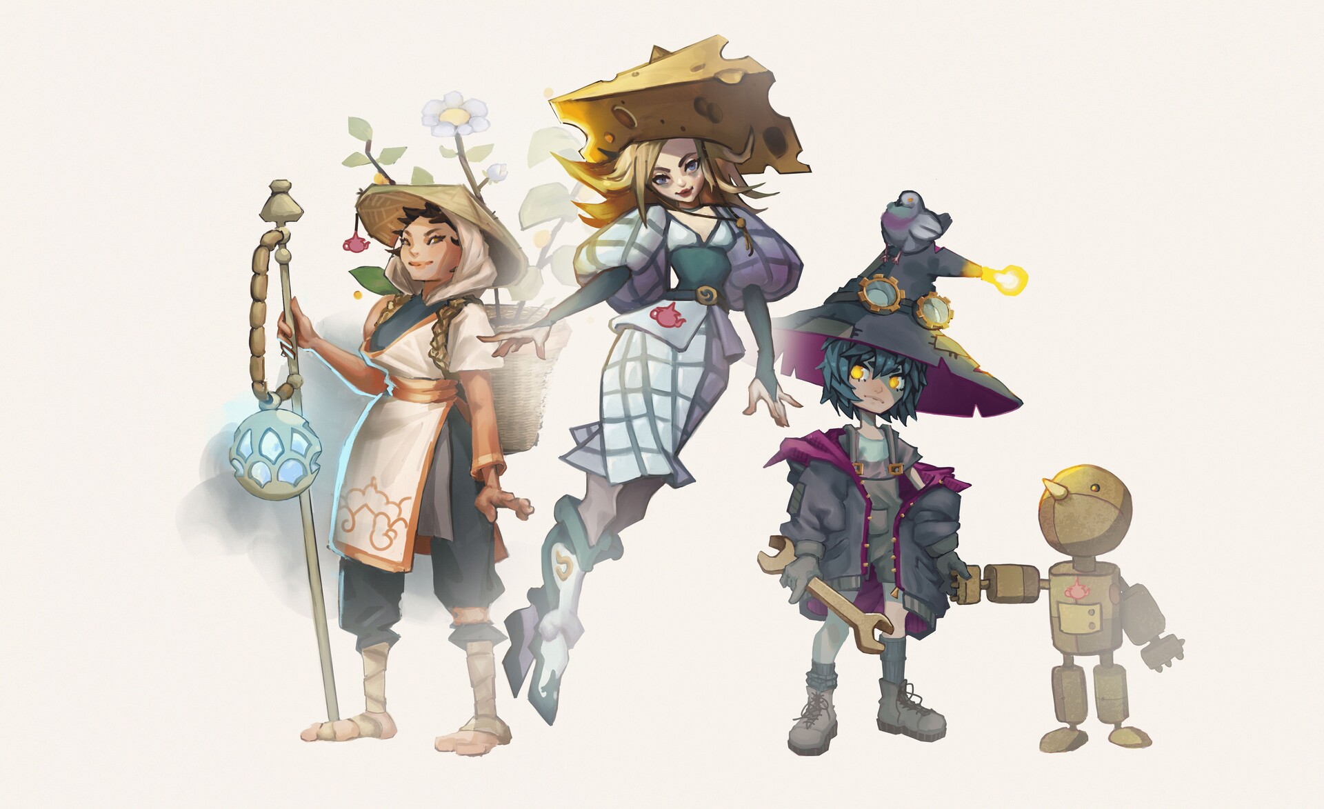 ArtStation - Character Designs - Modern Witches