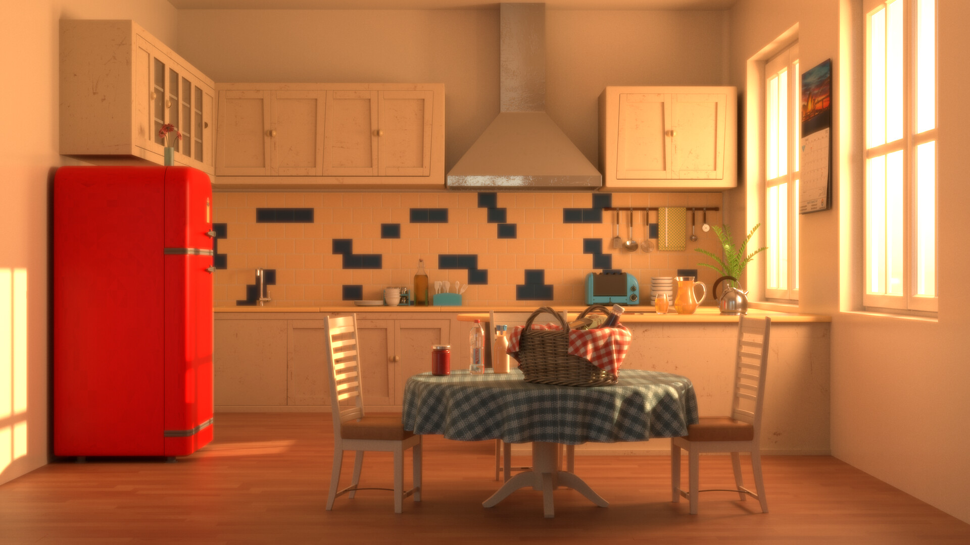 ArtStation - Interior Day Lighting