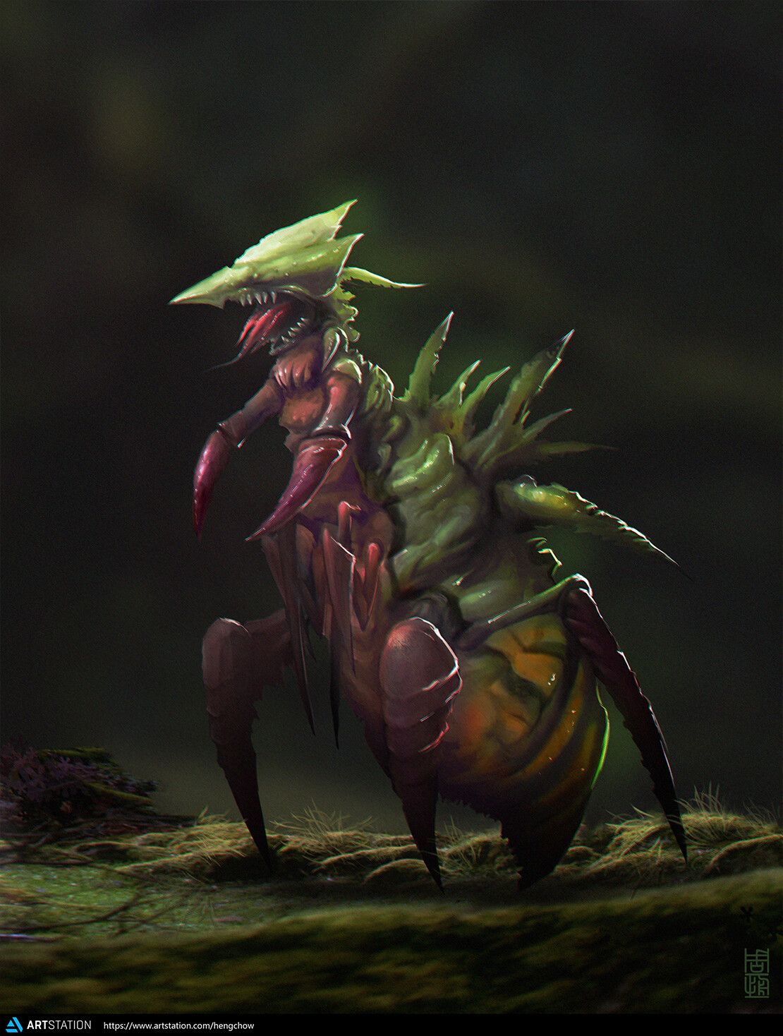 ArtStation - Forest Worm