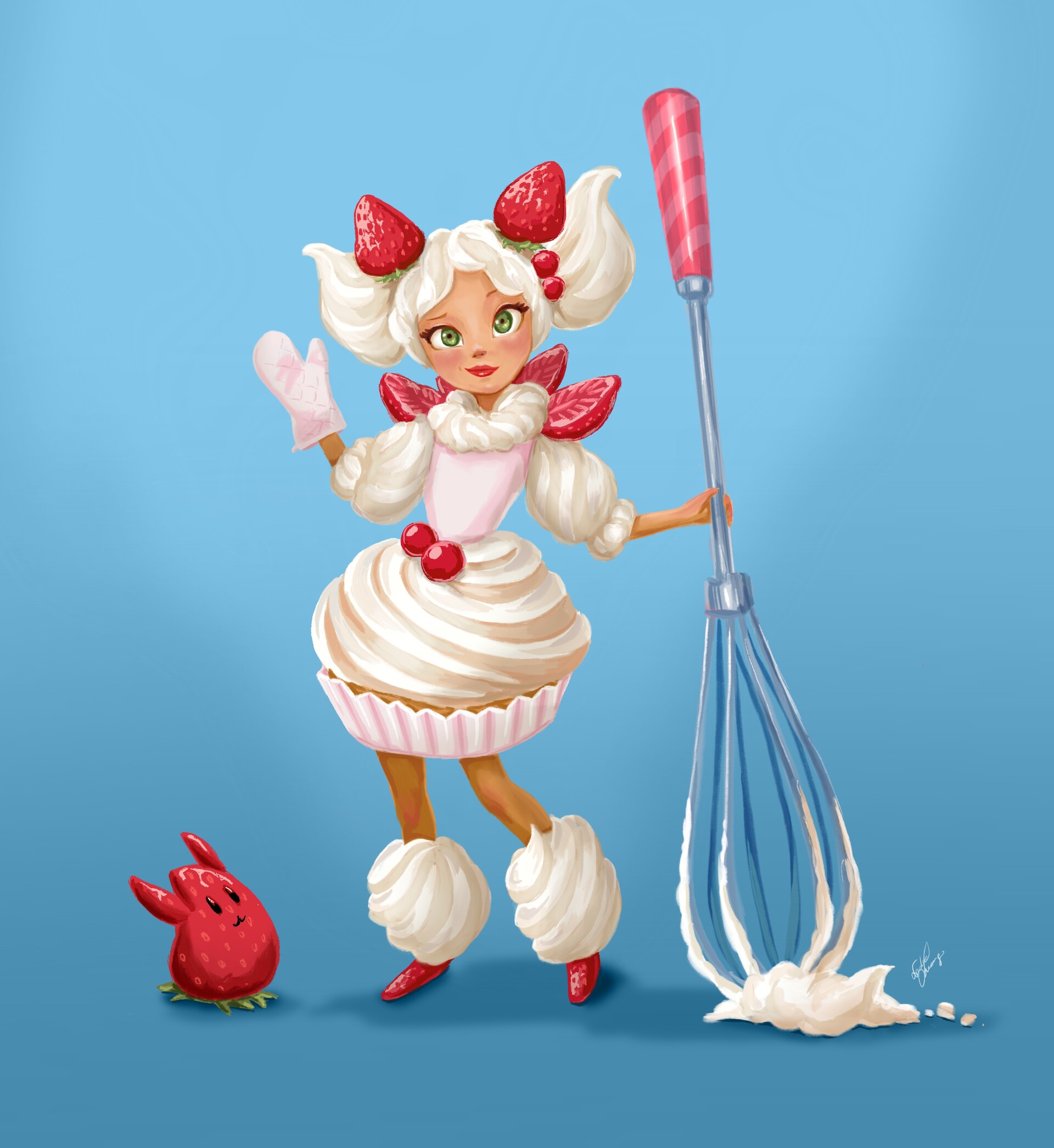 ArtStation - Candy people - Character Illustration