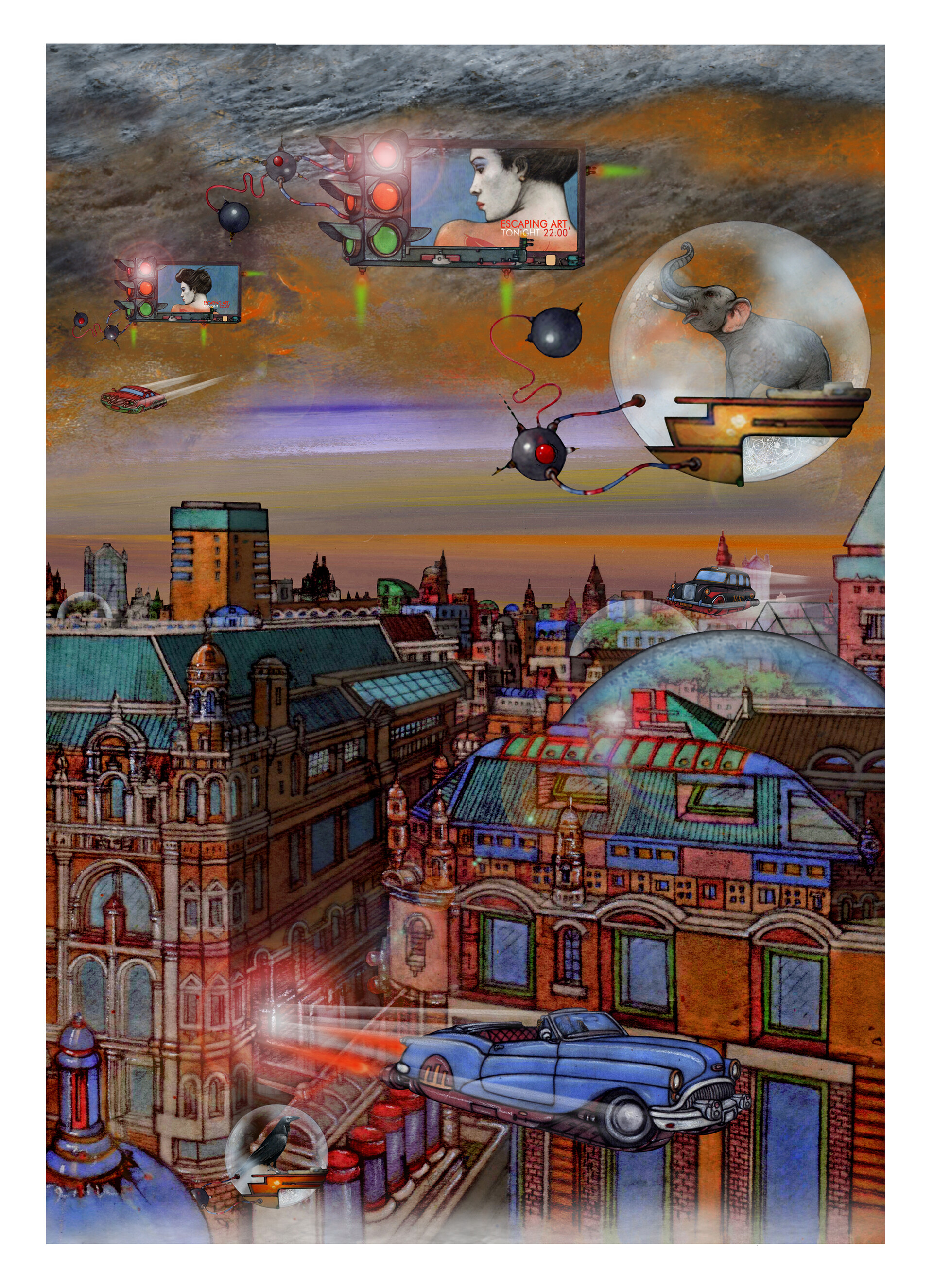 Dionysis Konstantopoulos - "Shadow's Dreams", a graphic novel