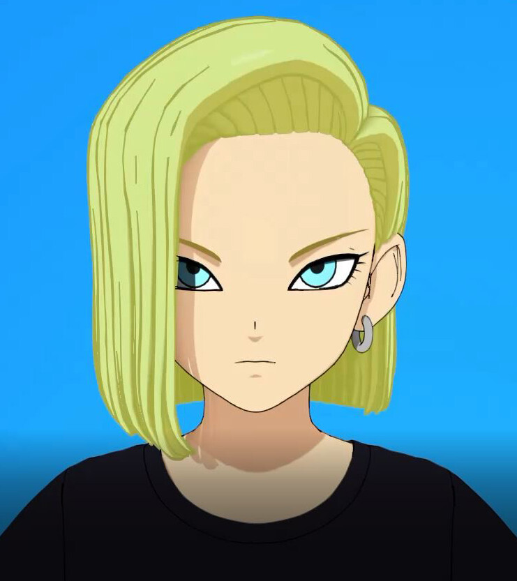 ArtStation - Android 18